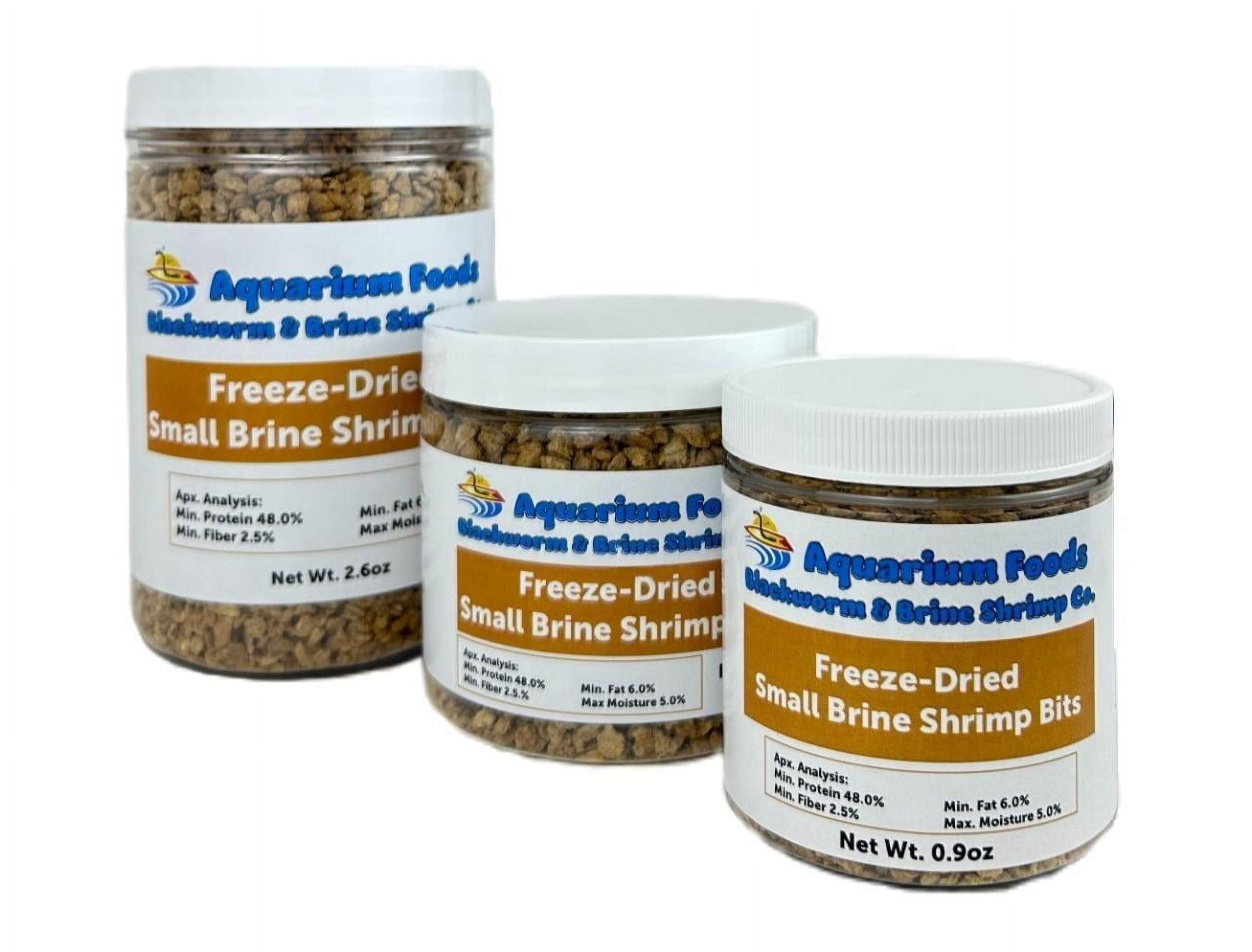 Aquatic Foods Inc. Brine Shrimp Small Bits- Freeze-Dried Brine Shrimp ...