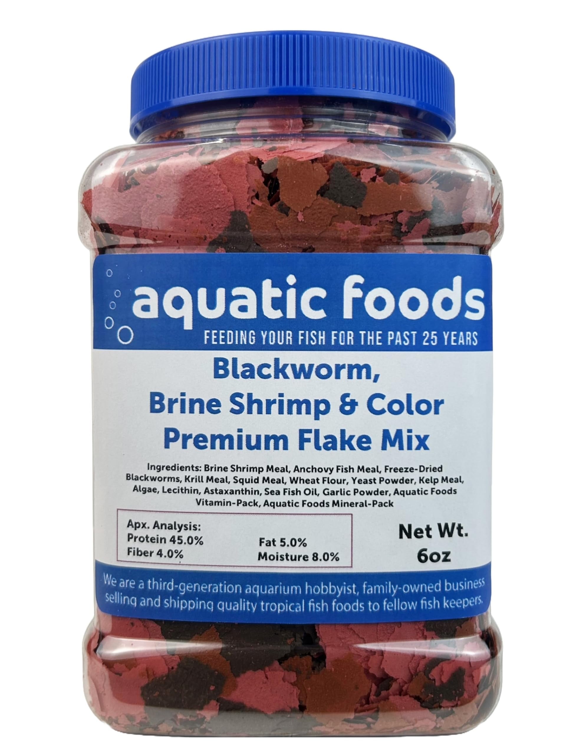 Aquatic Foods Inc. California Blackworm, Brine Shrimp, Color Enhancing ...