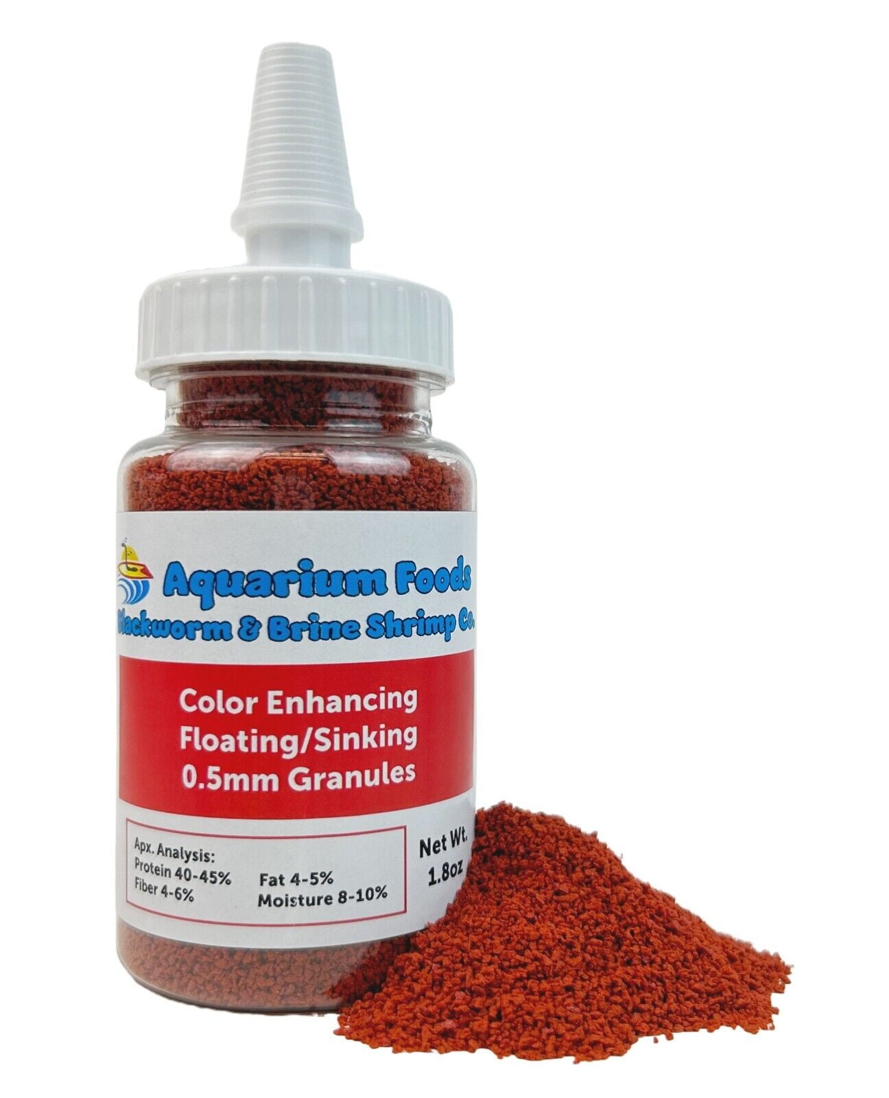 Aquatic Foods Inc. Community Fish Granules 0.5mm High Protein Floating ...