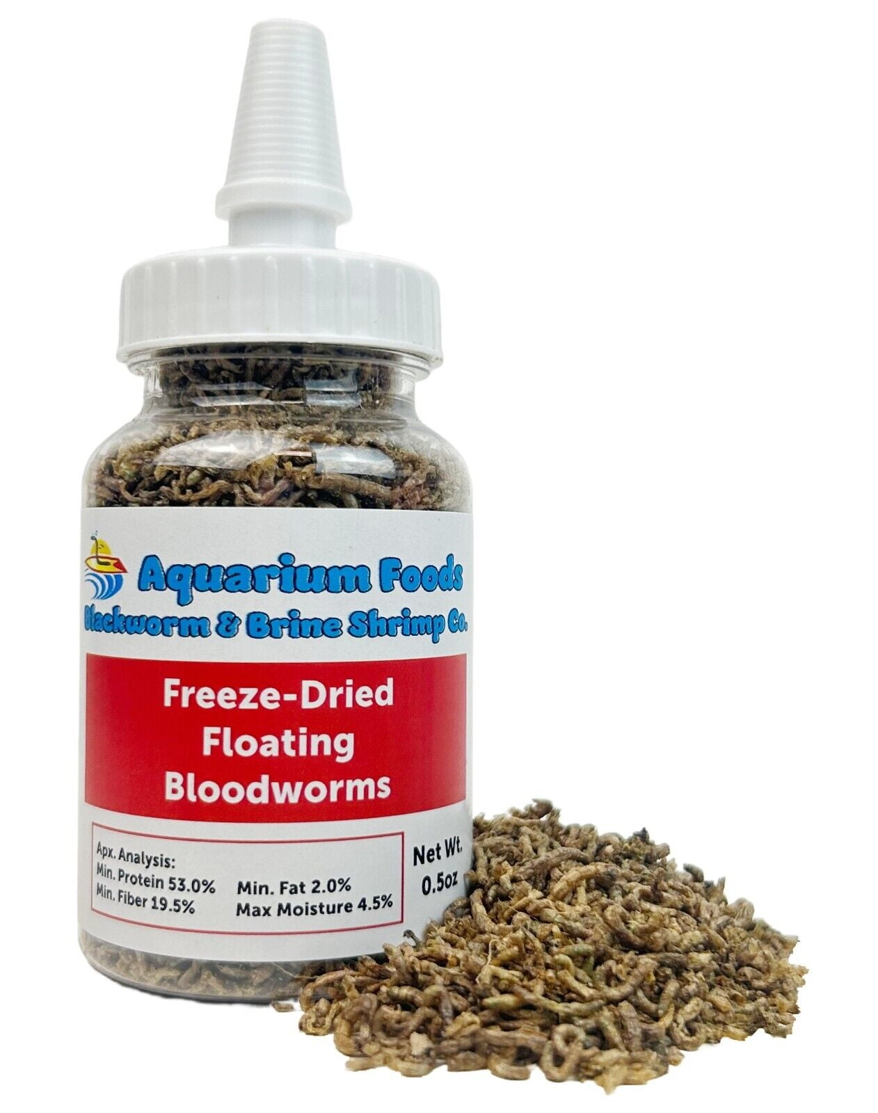 Aquatic Foods Inc. Freeze-Dried Bloodworms, Our Grade A Floating ...