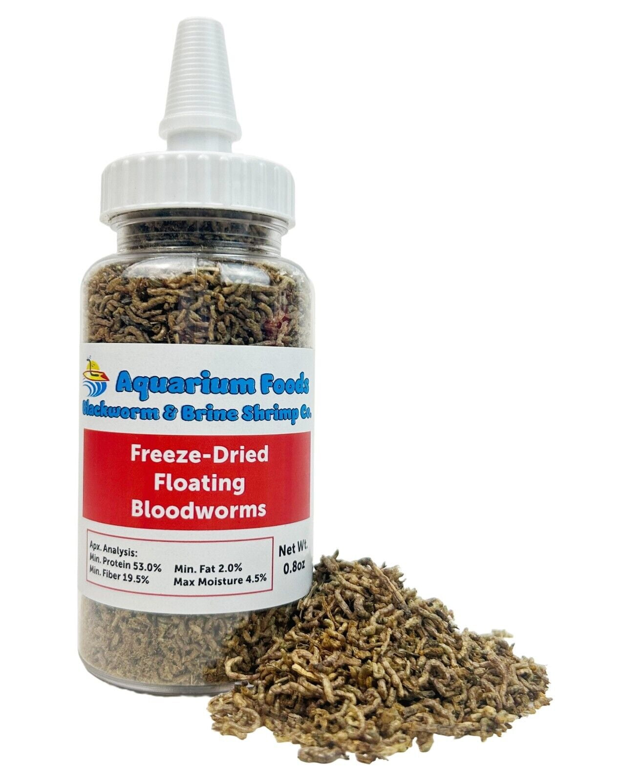 Aquatic Foods Inc. Freeze-Dried Bloodworms, Our Grade A Floating ...