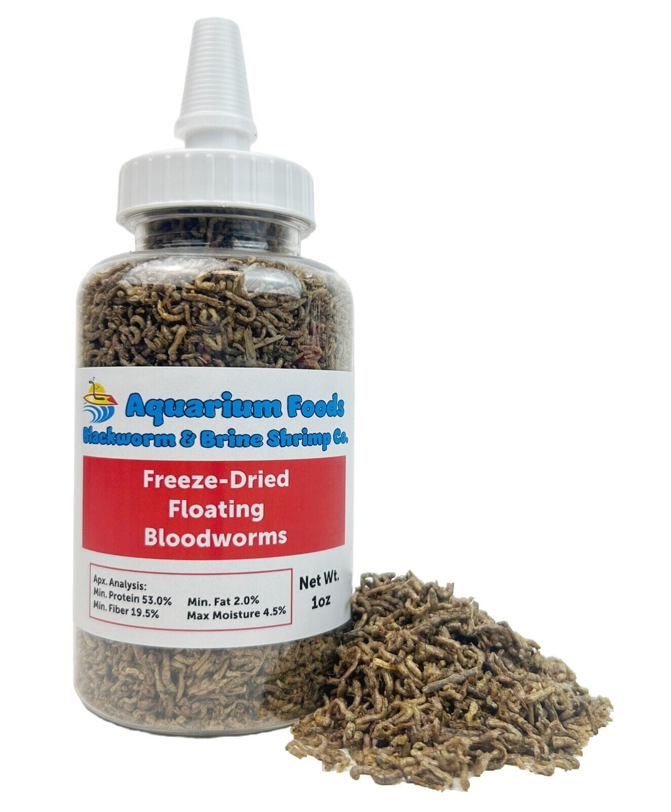 Aquatic Foods Inc. Freeze-Dried Bloodworms, Our Grade A Floating ...