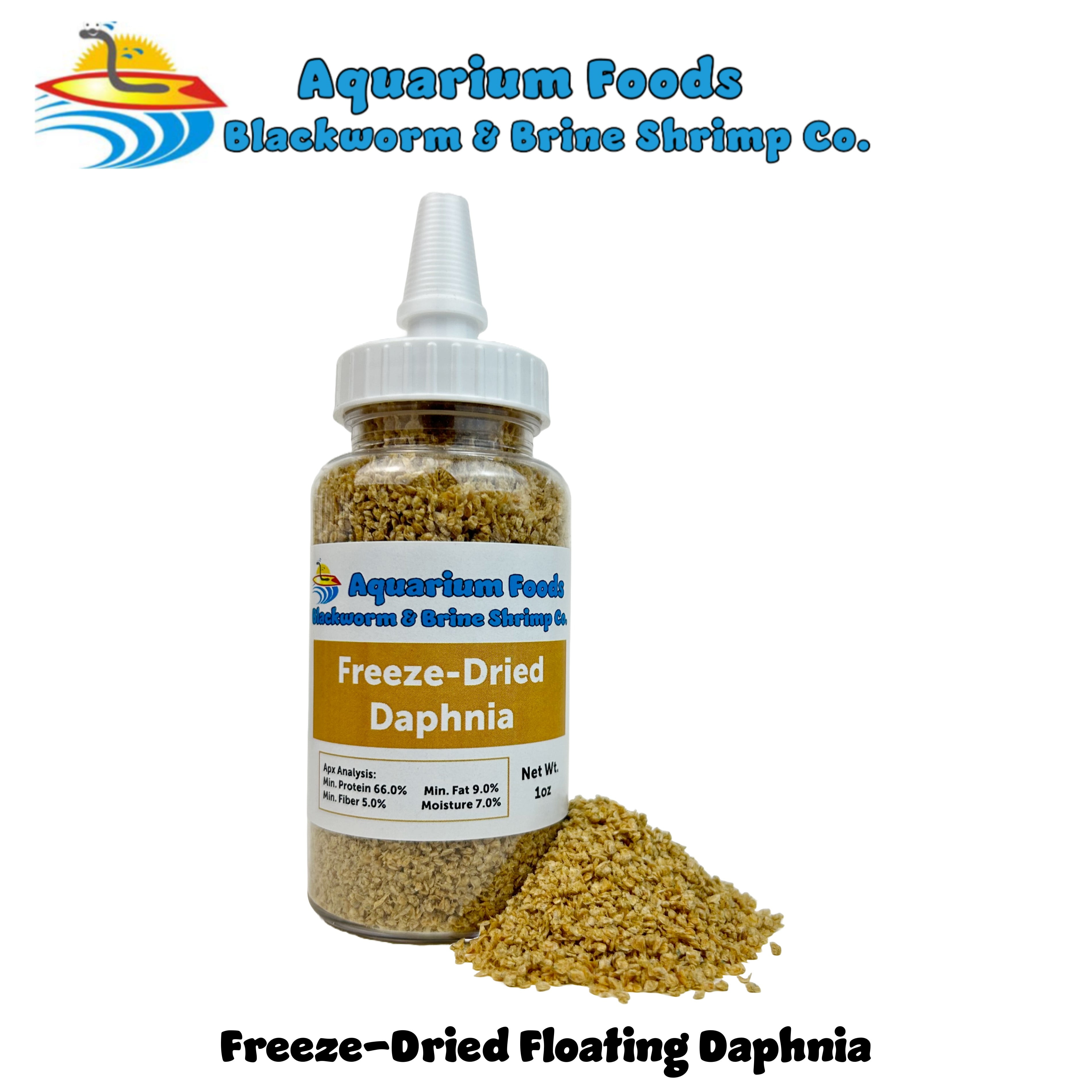 Aquatic Foods Inc. Freeze-Dried Daphnia for all Freshwater Fish, Marine ...