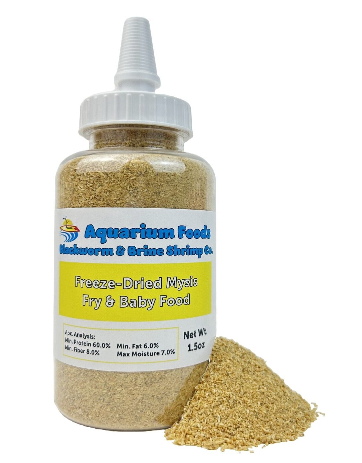 Aquatic Foods Inc. Freeze Dried Floating Mysis Shrimp for Freshwater ...