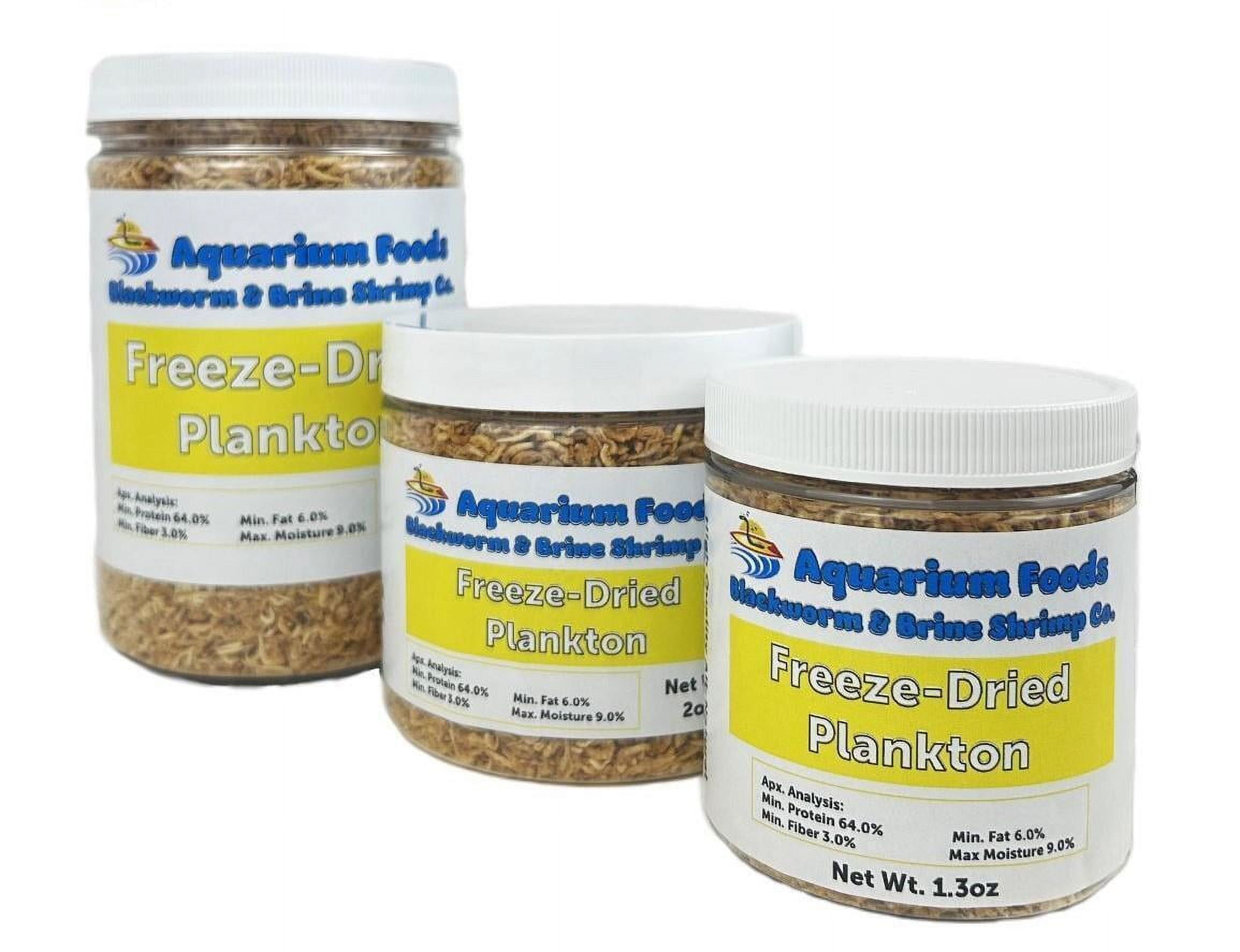 Aquatic Foods Inc. Pacific Plankton - Freeze-Dried Plankton for Discus ...