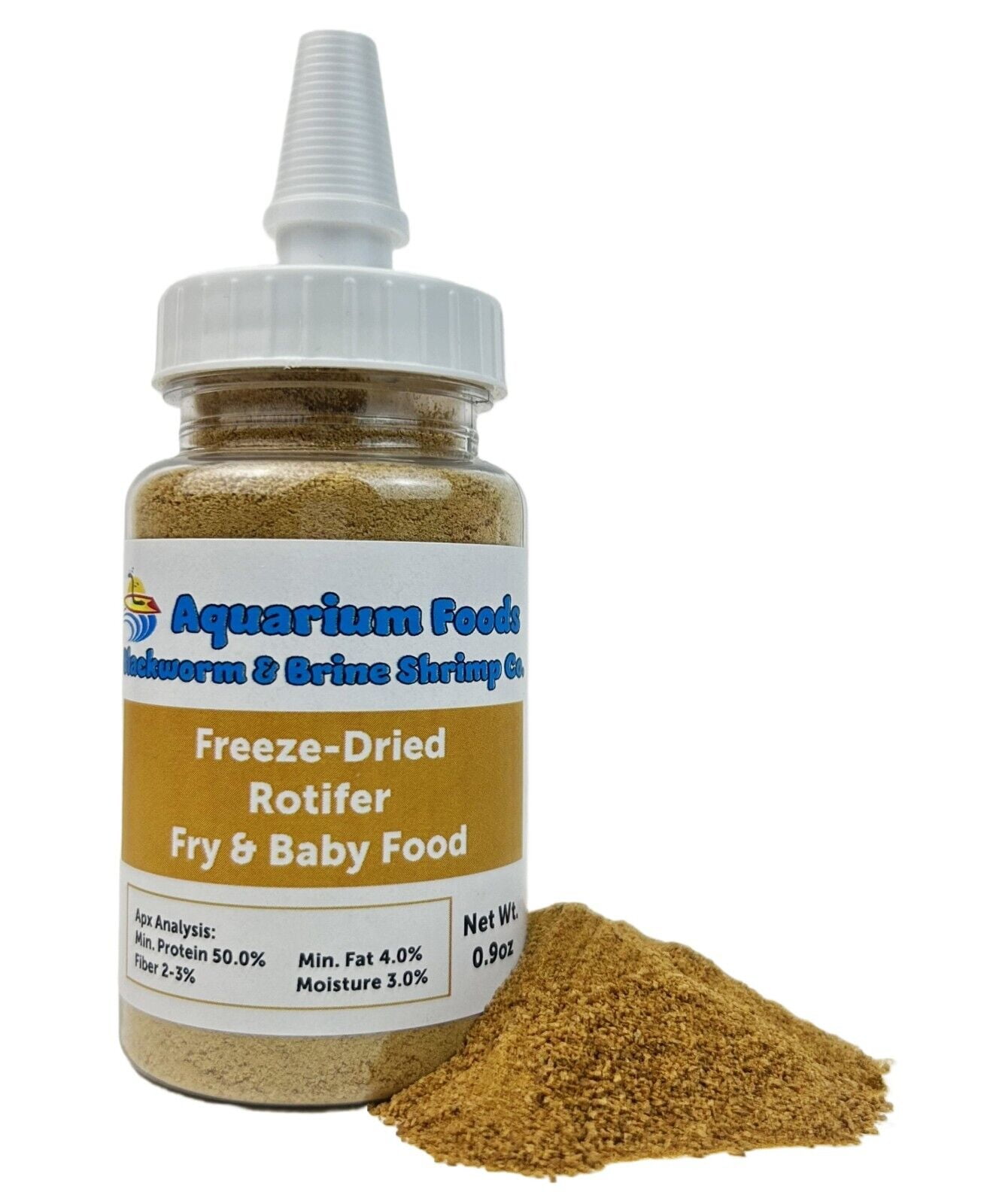 Rotifers Powder/Micro Bits as Fry & Baby Food, for Freshwater Fish ...