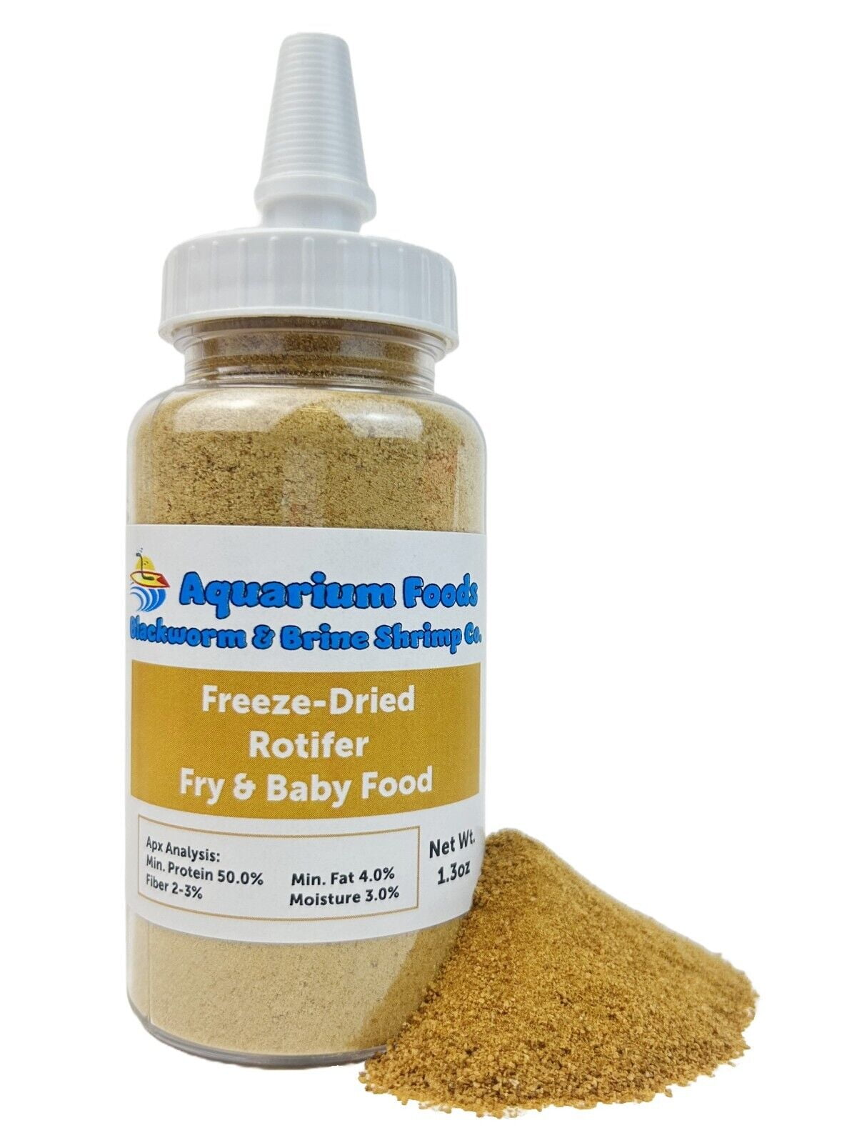 Aquatic Foods Inc. Rotifers Powder-Micro Bits Fry & Baby Food, for ...
