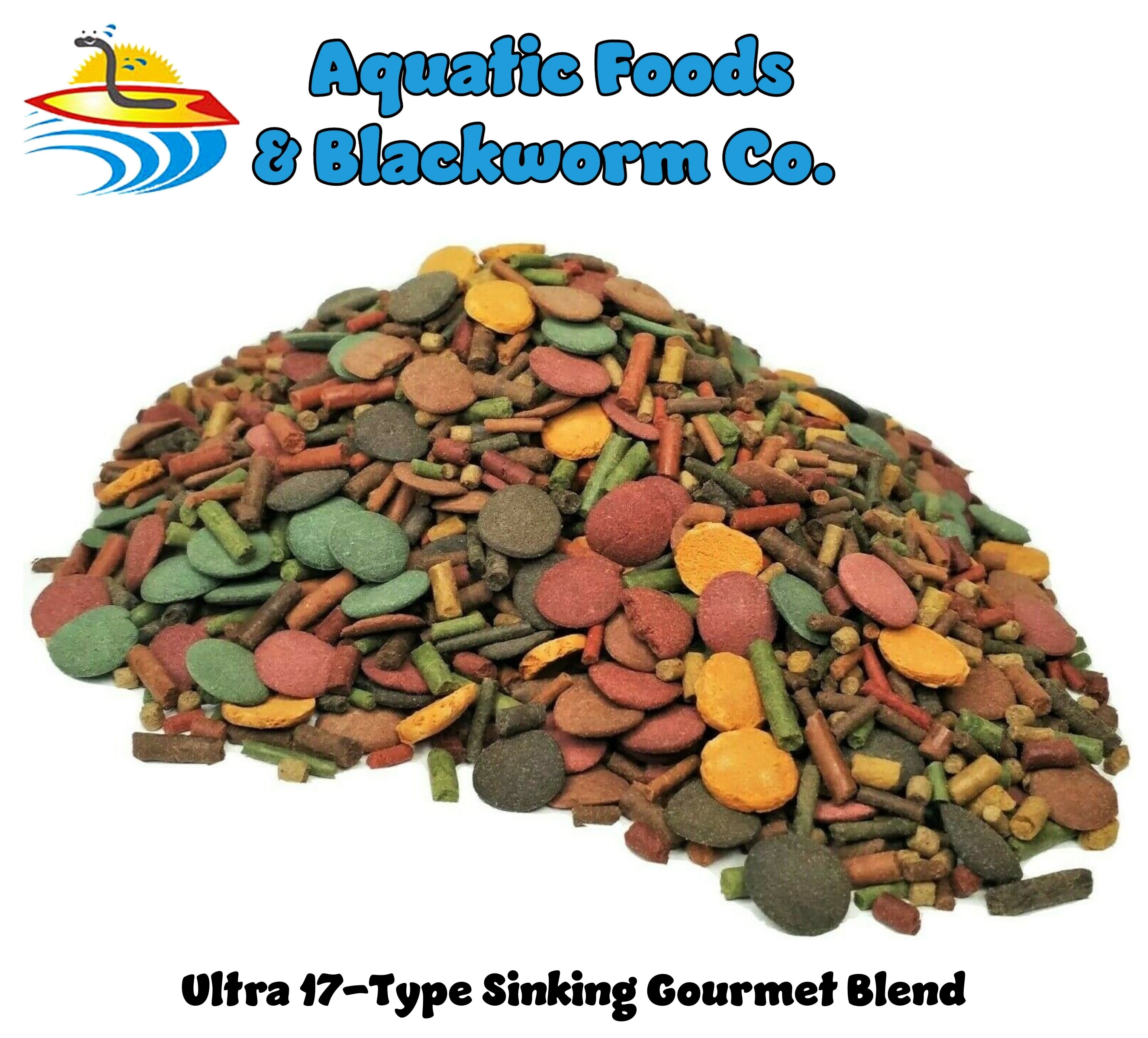 Aquatic Foods Ultra 17 Blend, Freshwater Shrimp, Bottom Fish, Crayfish ...