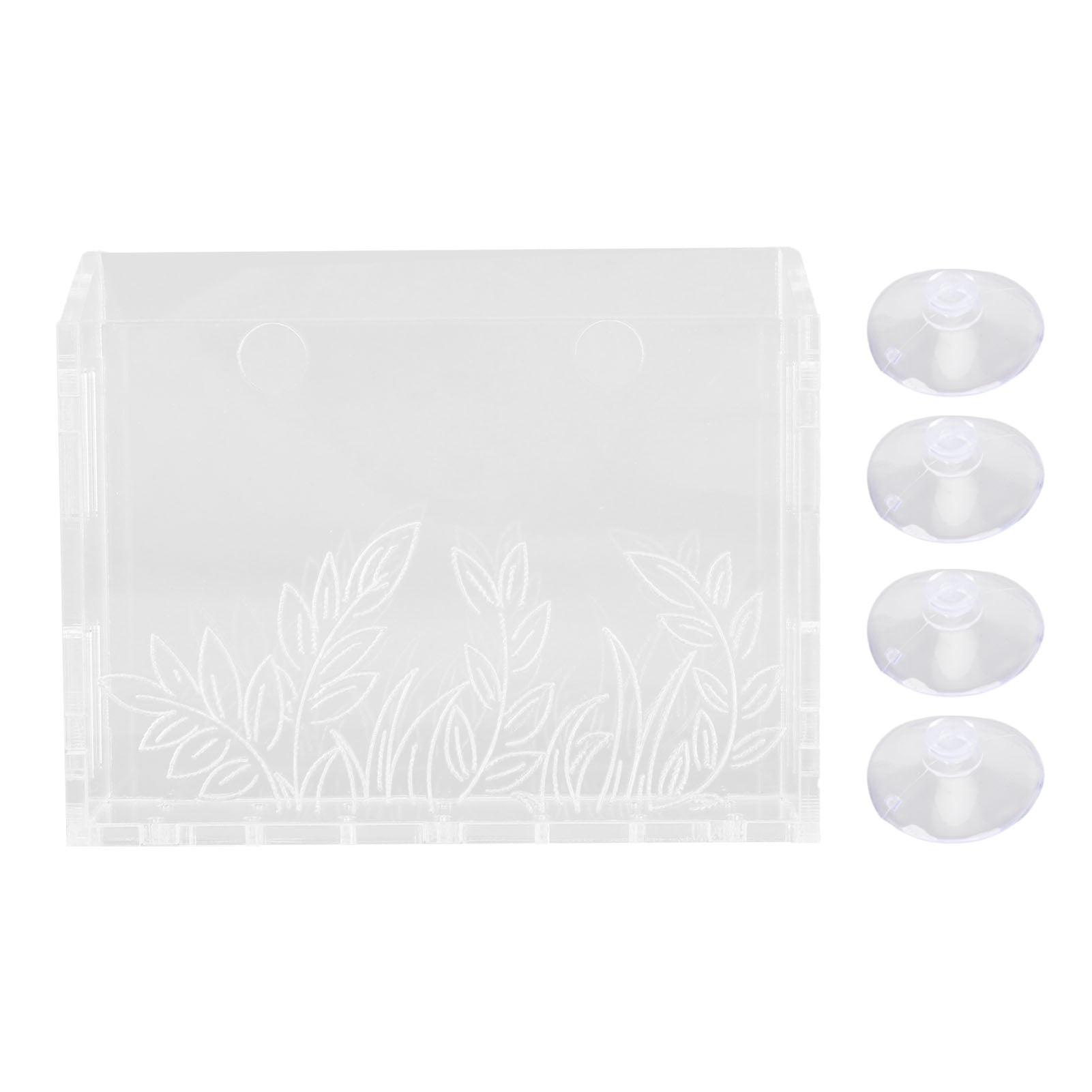 Aquatic Plant Cup Acrylic Permeable Hole Slant Cut Design Aquatic Plant ...