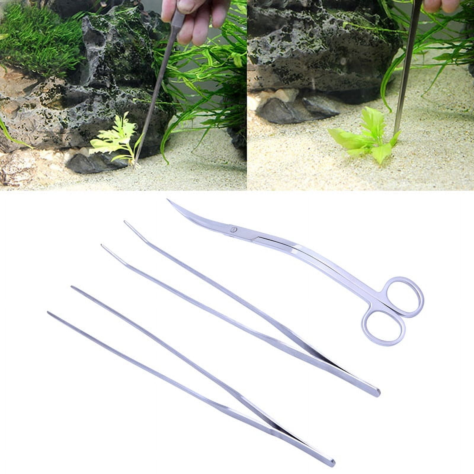 Aquatic Plant Tweezers Scissor Tool - 3 in 1 Stainless Steel Steel ...