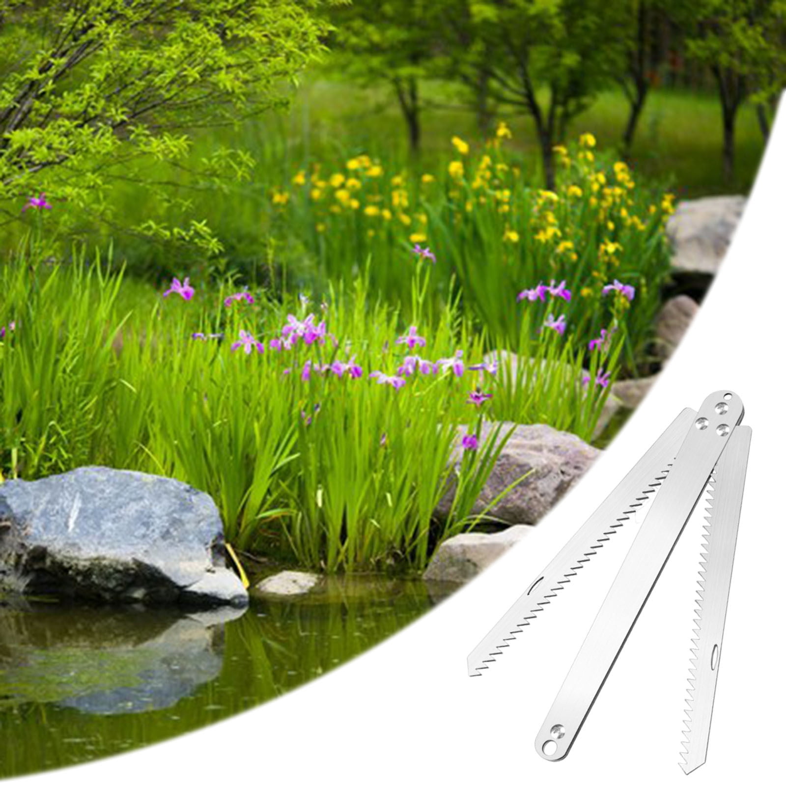 Aquatic Weed Cutter For Lakes And Ponds, Stainless Steel Folding Weed ...
