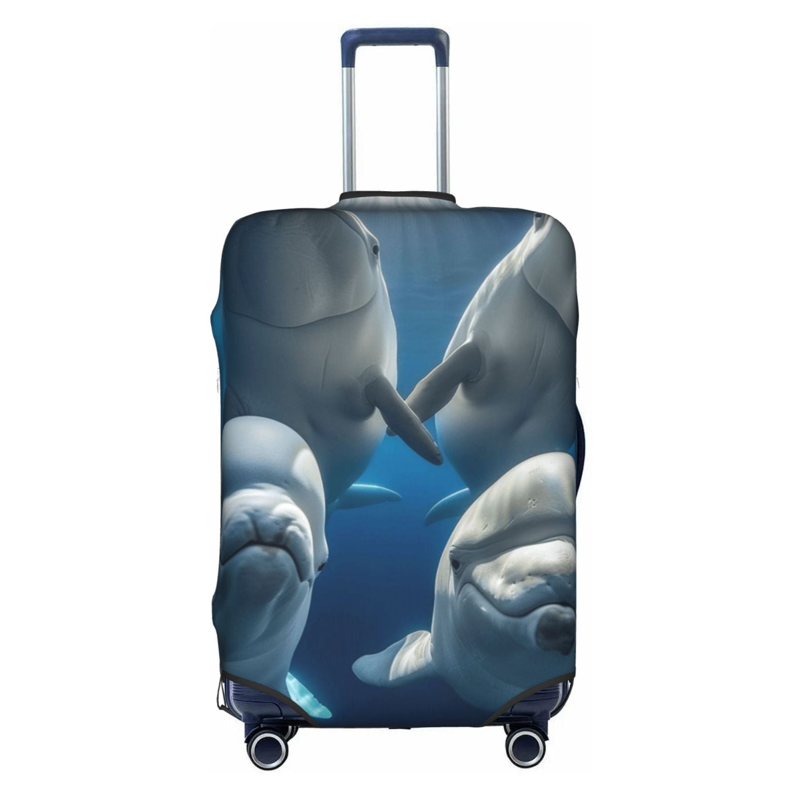 Aquatic animal close-up Fashion Spandex Suitcase Protective - Walmart.com