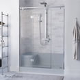 Aquatique 60" x 32" Single Threshold Shower Base With Right Hand Drain ...