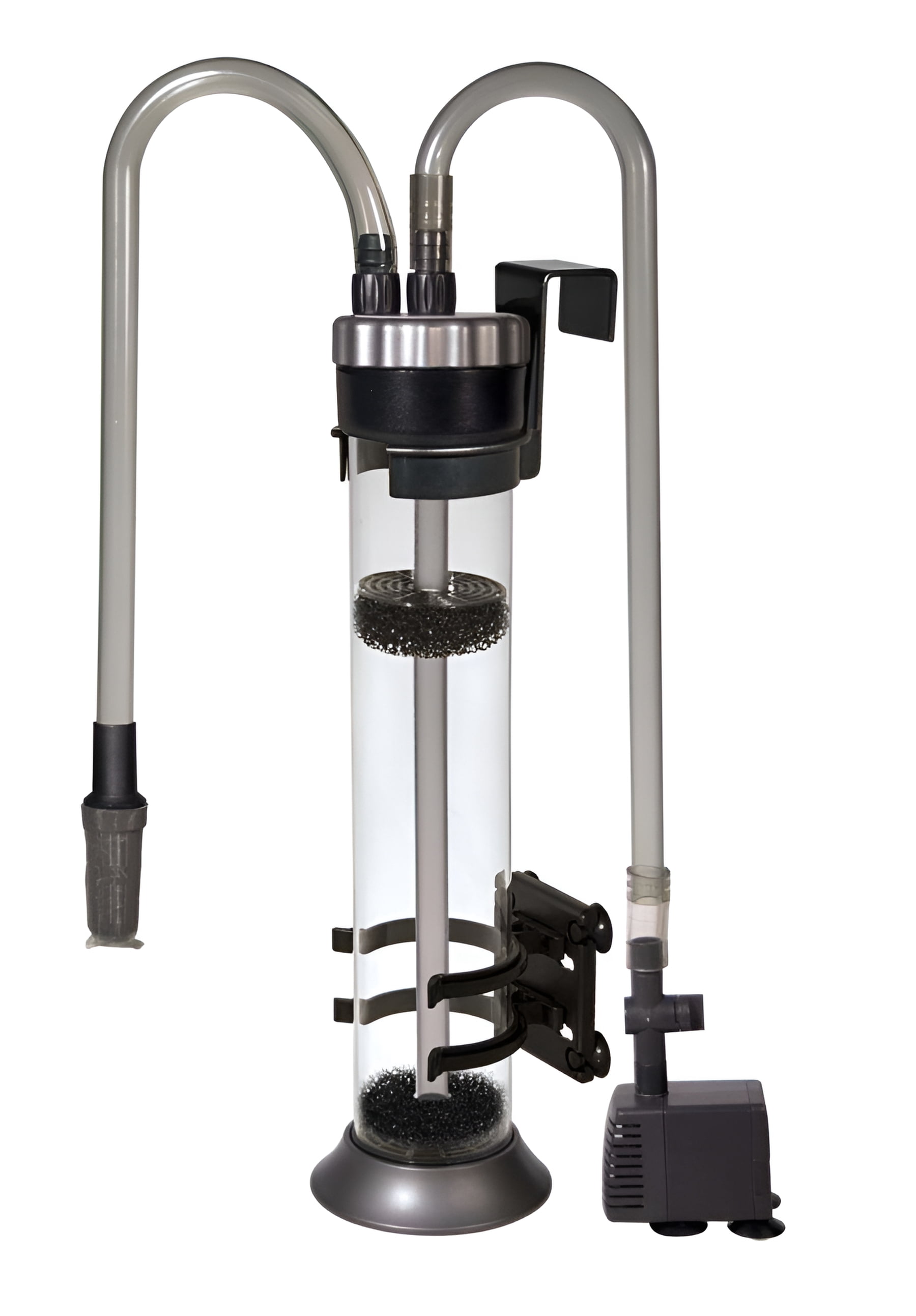 Aquatop 95GPH Aquarium Media Reactor with pump, 10-75 Gallon Fish Tank ...