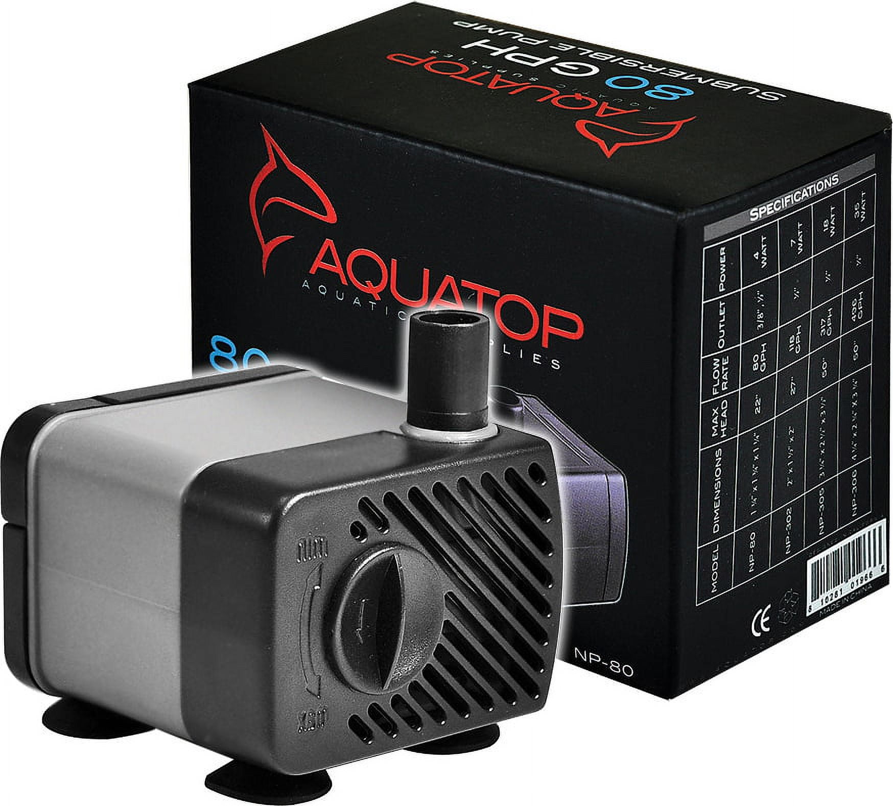 Aquatop Aquatic Supplies-Nano Pump Submersible Adjustable Flow Rate ...