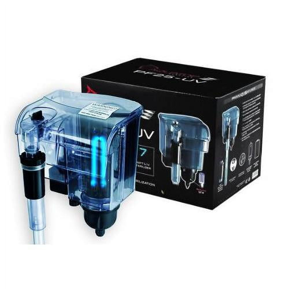 Aquatop PF25-UV Hang on Power Filter, UV Sterilization, 25 Gallons, 90 ...