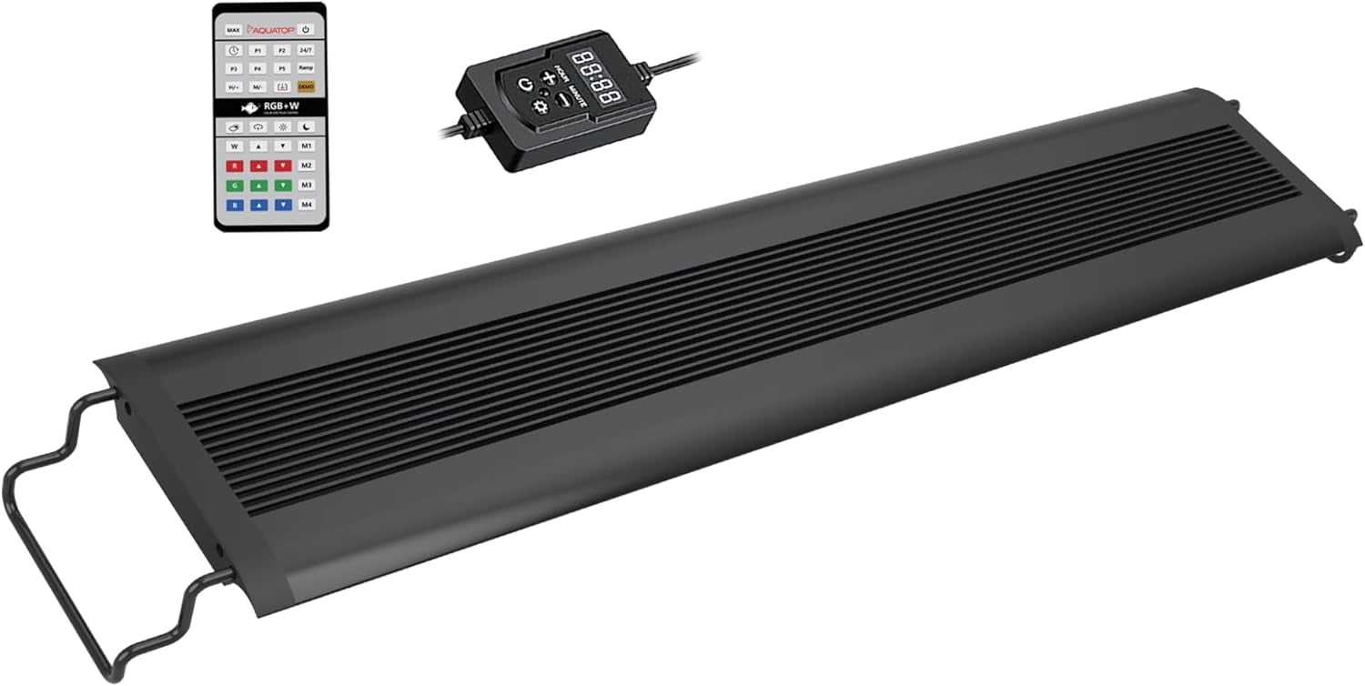 Aquatop SkyAqua Pro LED Aquarium Light, 6,500K Spectrum – Fits 18-24 ...
