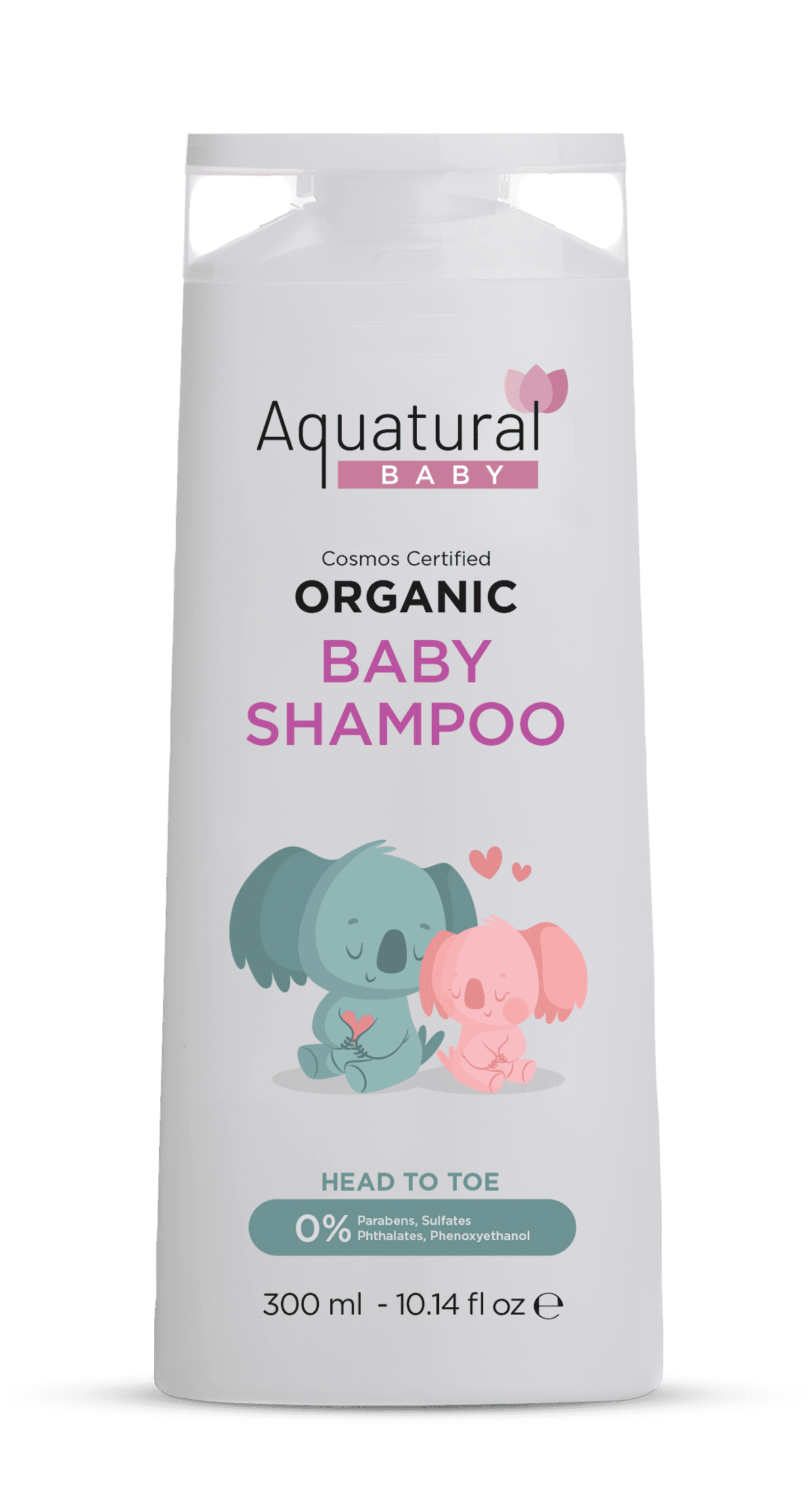 Aquatural Organic Baby Shampoo, Gentle for Baby, Shampoo for Baby's ...