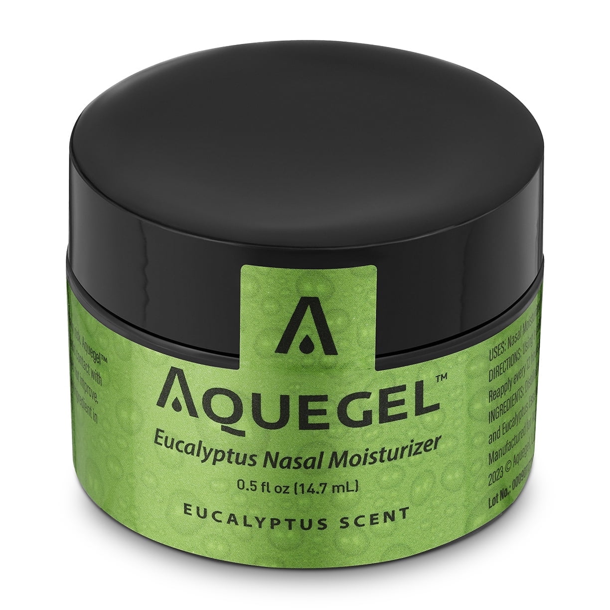 Aquegel Nasal Moisturizer Eucalyptus Breathe Easy 12-Hour Relief Water ...
