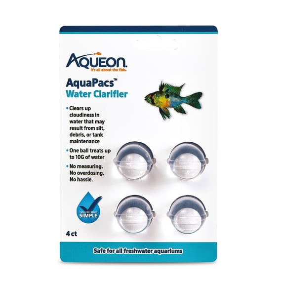 Aqueon AquaPacs Water Clarifier 4-Pack - Walmart.com