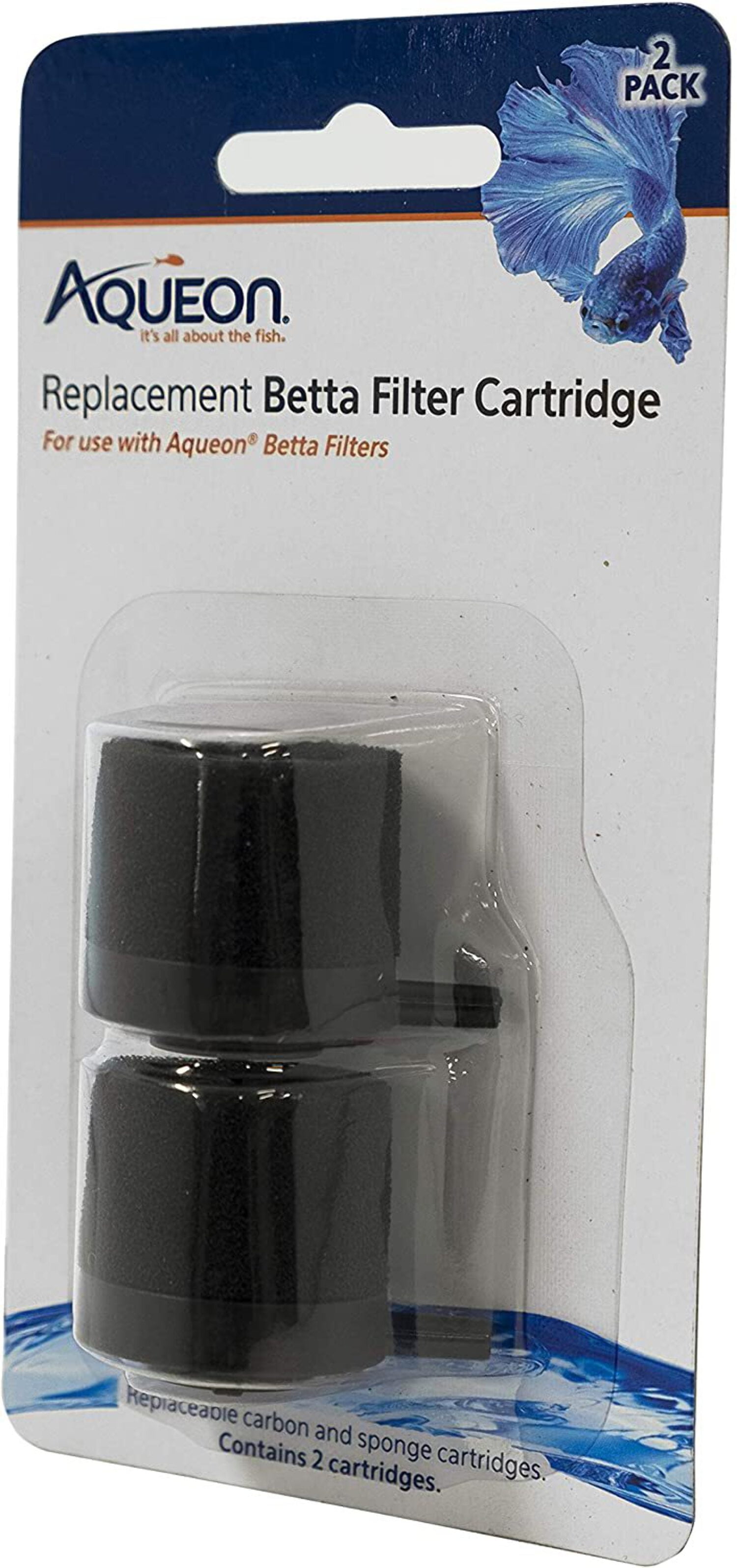 Aqueon Betta Filter Cartridge Replacement One Size - Walmart.com