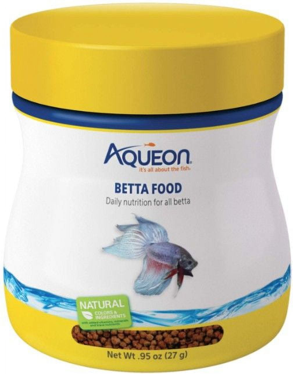 Aqueon Betta Fish Food [Aquarium, Foods Flake (Tropical)] 0.95 oz ...