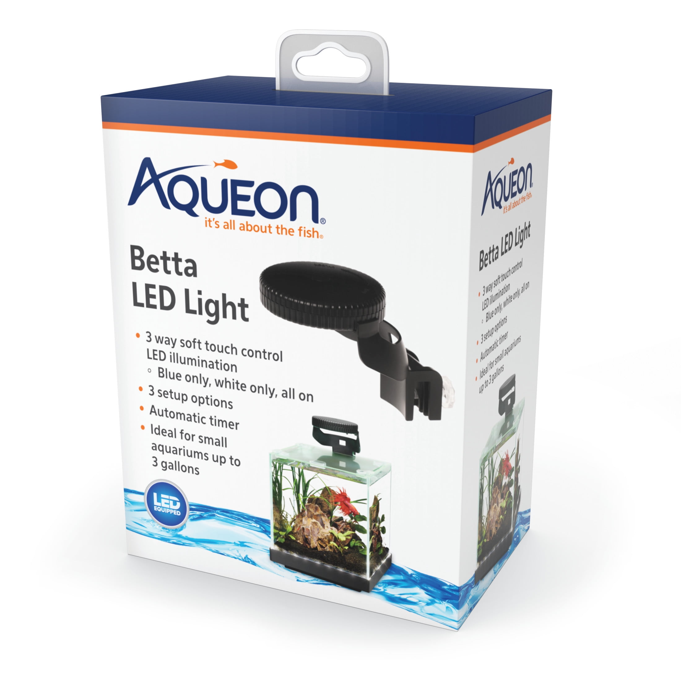 Aqueon Betta LED Light Black - Walmart.com