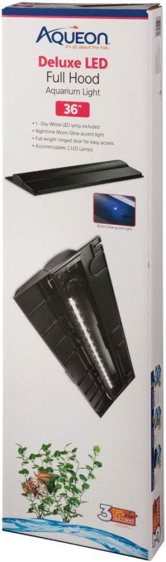 Aqueon Deluxe LED Full Hood - Walmart.com