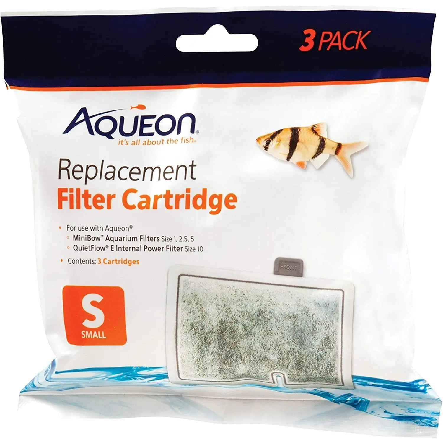 Aqueon Filter Cartridge Small 3-Pack - Walmart.com