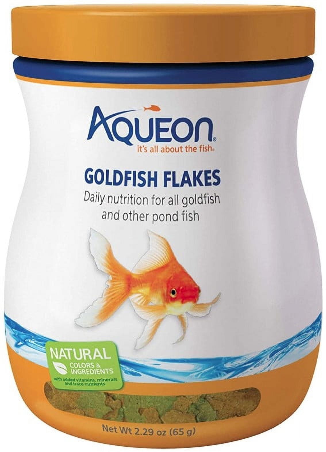 Aqueon Goldfish Flakes Daily Nutrition for All Goldfish and Other Pond ...