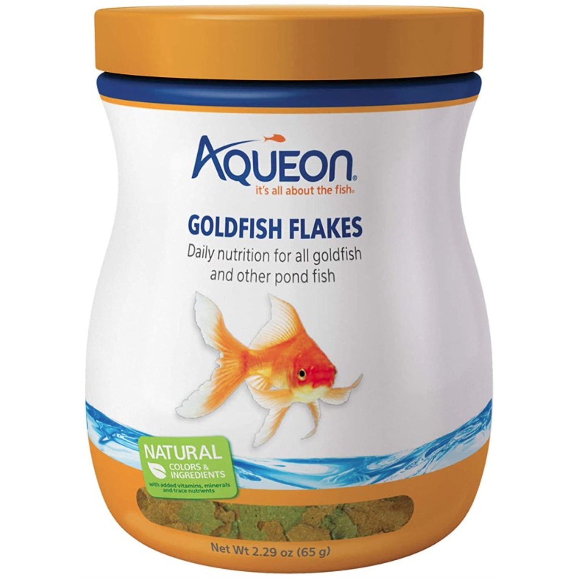 Aqueon Goldfish Flakes Daily Nutrition for All Goldfish and Other Pond ...