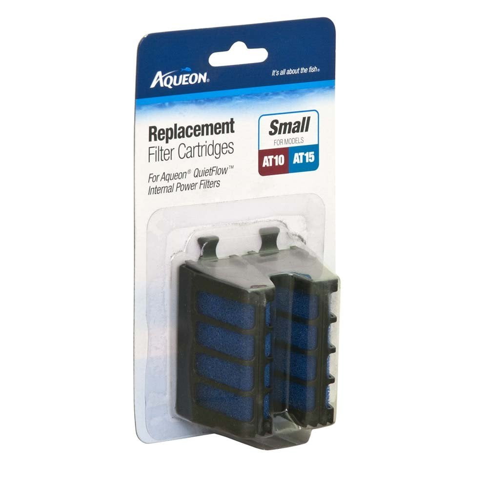 Aqueon QuietFlow Internal Filter Cartridge Small 2 Count - Walmart.com