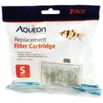 Aqueon QuietFlow Replacement Filter Cartridge, Small 3 Pack, Dense ...