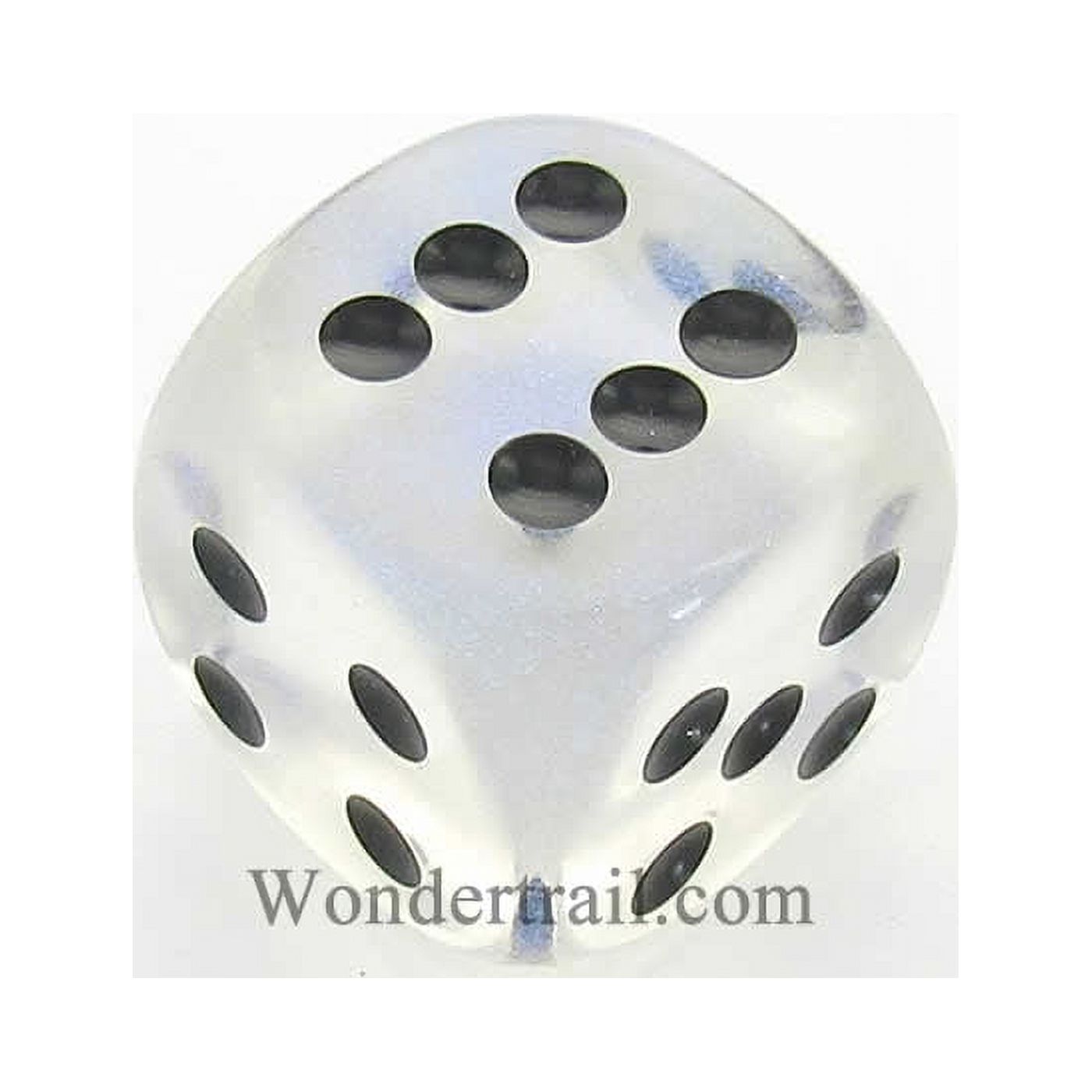 Aquerple Borealis Die with Black Pips D6 30mm (1.18in) Pack of 1 ...