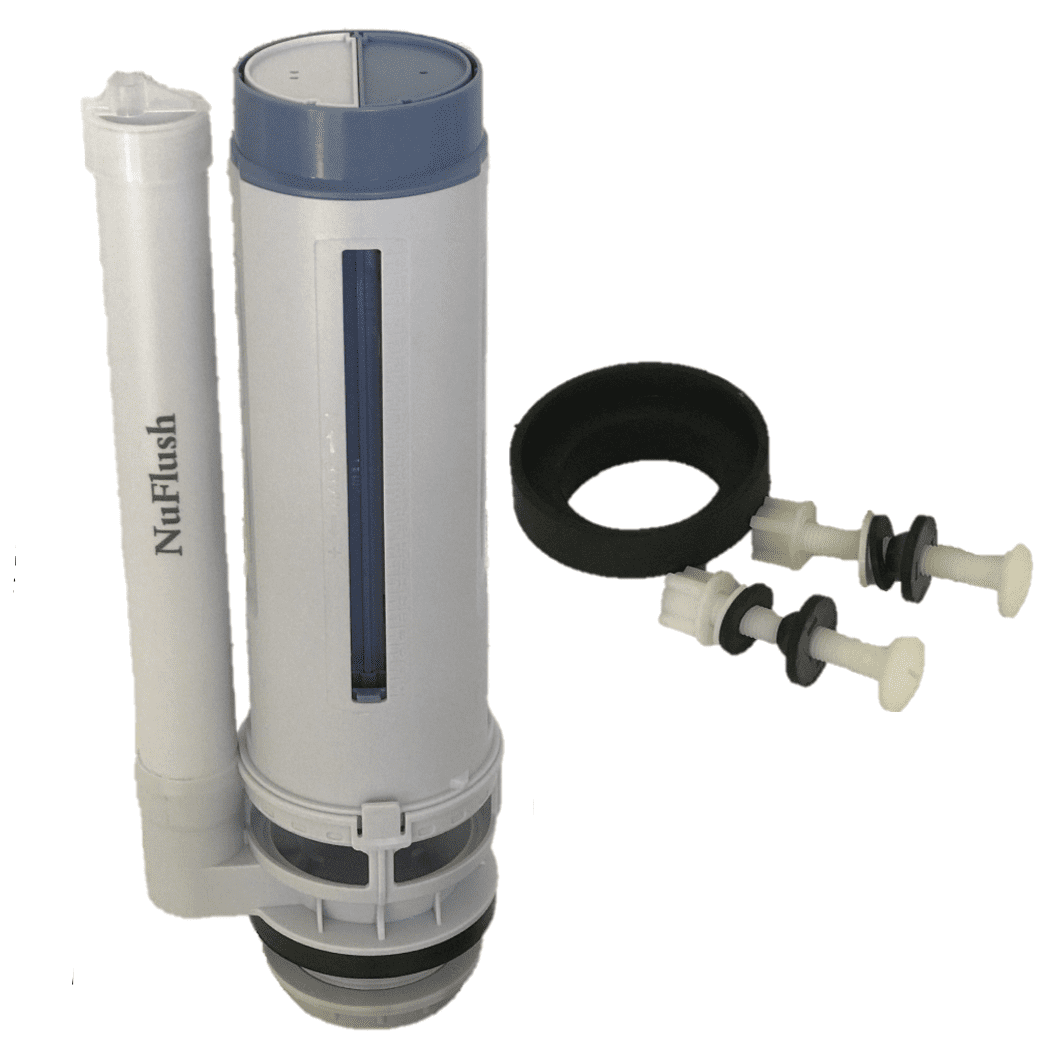 Aquia Toilets Dual Flush Valve 2-inch Two Piece Replacement with ...