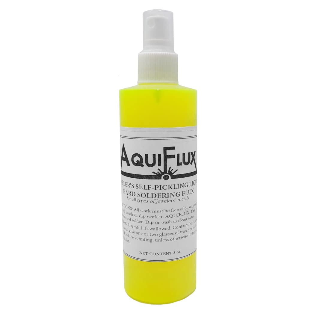 Solder Paste Aquiflux Self-Pickling Flux For Jewelry – 8 Oz Liquid Flux ...