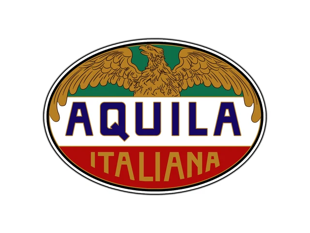 DOPASTICKER Aquila Italiana Logo Decorative Laptop, Phone Stickers ...