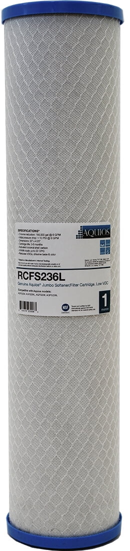 Aquios® OEM RCFS236L Jumbo Water Softener/Filter Cartridge, VOC ...