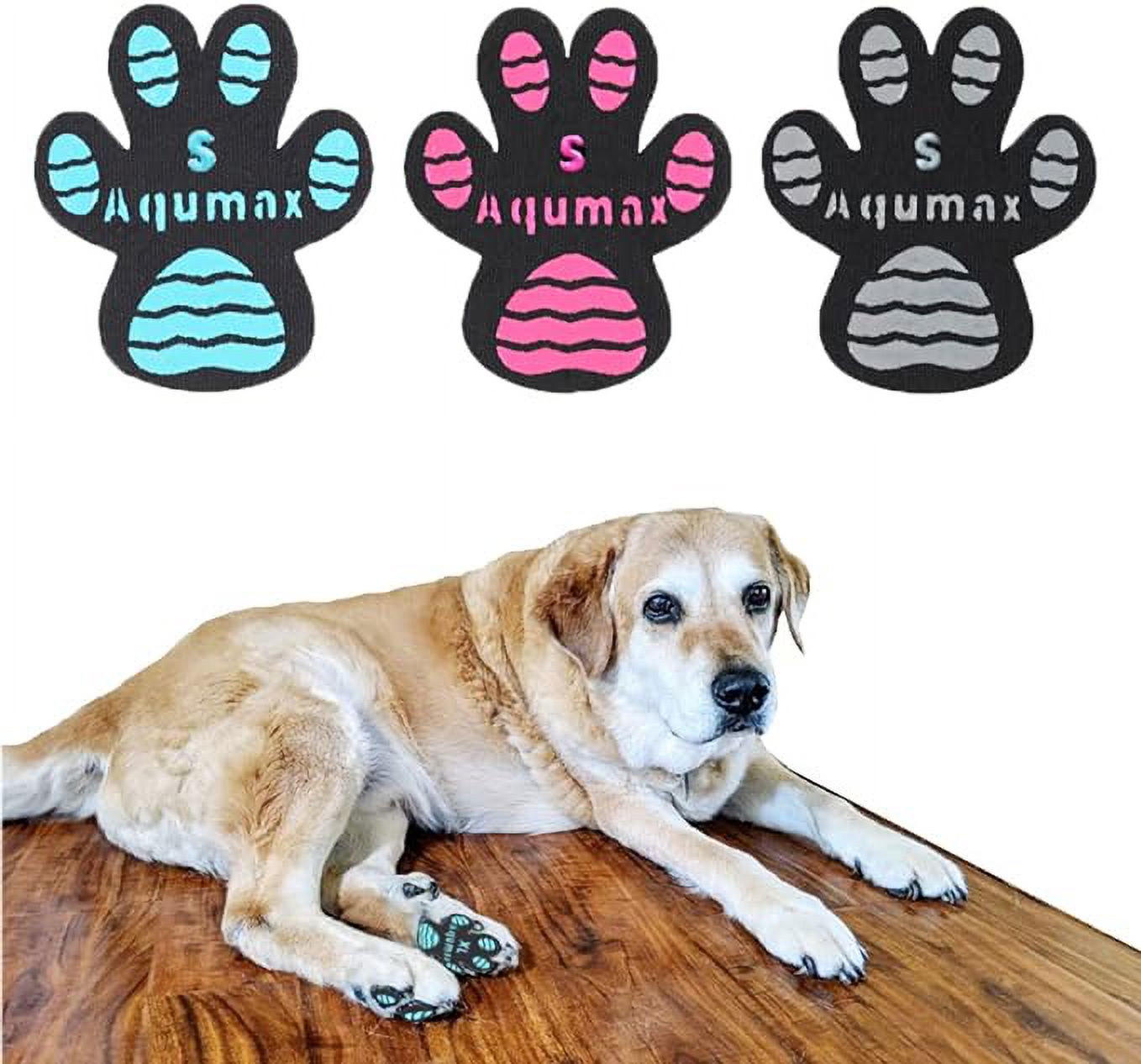 Aqumax Dog Paw Protector Anti Slip Paw Grips Traction Pads,Walk ...