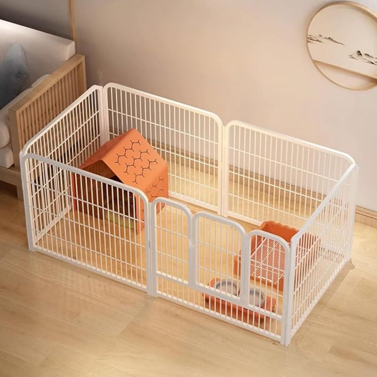 Aqwiopr Secure & Sturdy Dog Fence Playpen: Durable Outdoor Enclosure ...