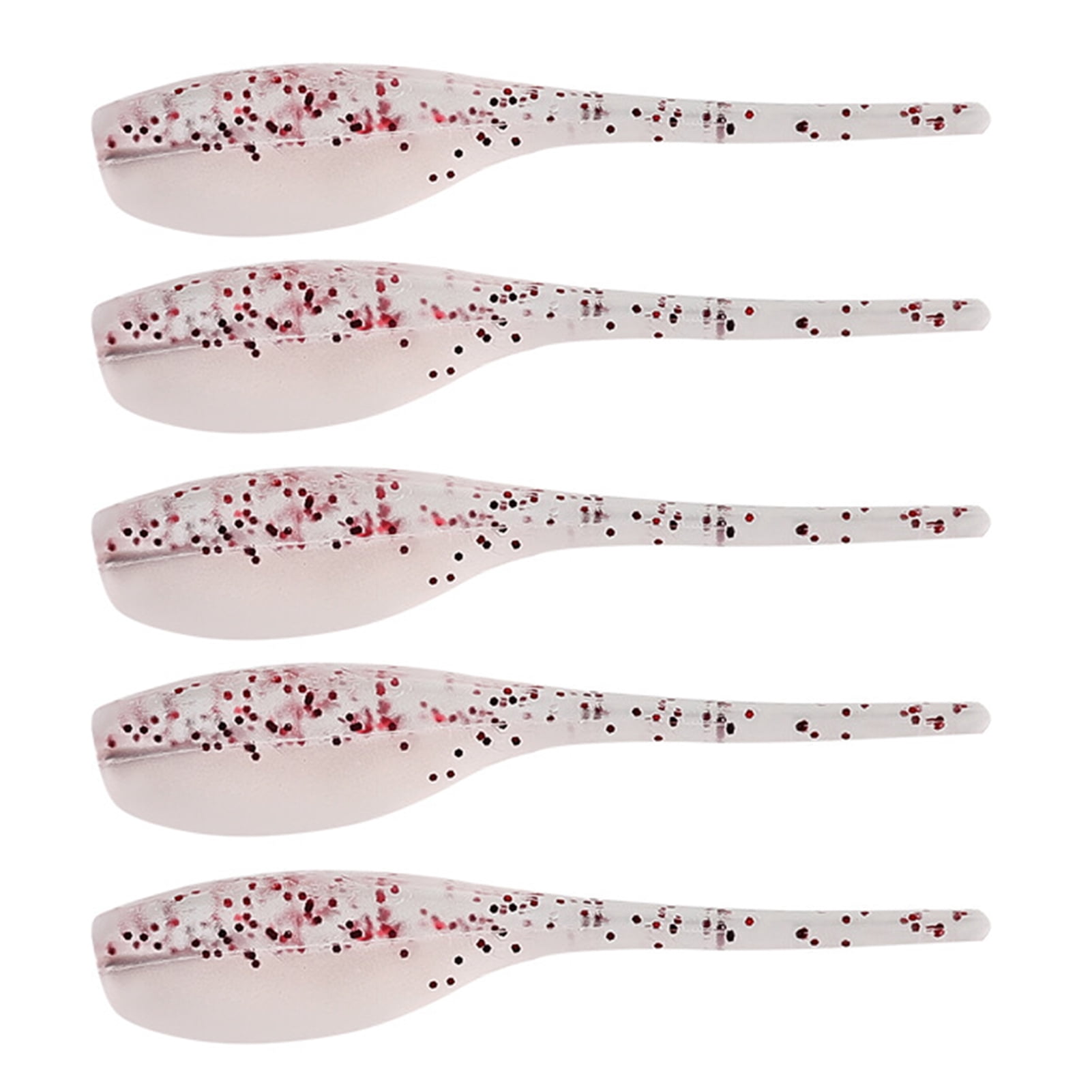 Aqyh 5Pcs/Set 5CM/1G Soft Tadpole Lure - Realistic Bionic Colorful ...