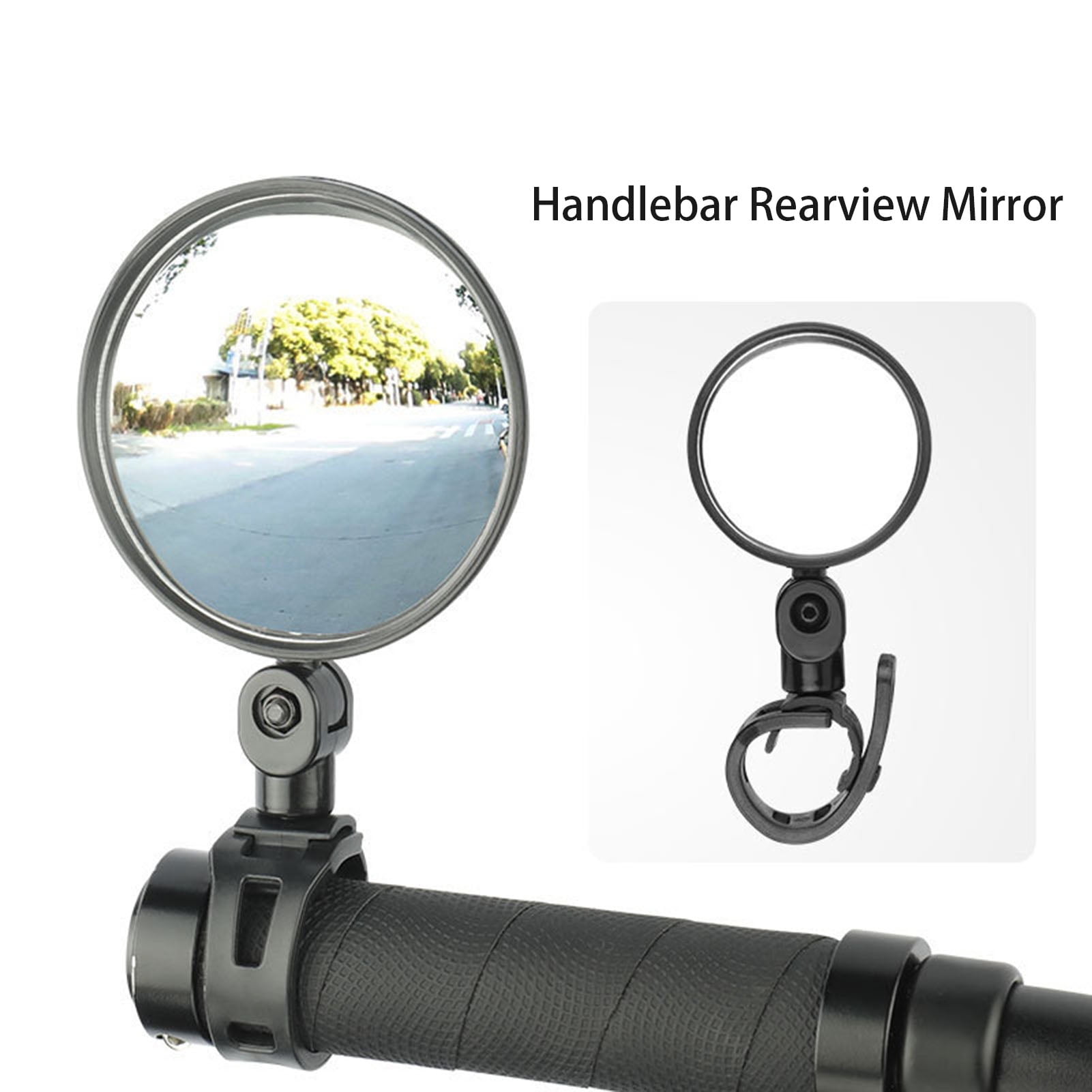 Aqyh Bike Rearview Mirror - Wide Vision - Stable Strap - Multiple ...
