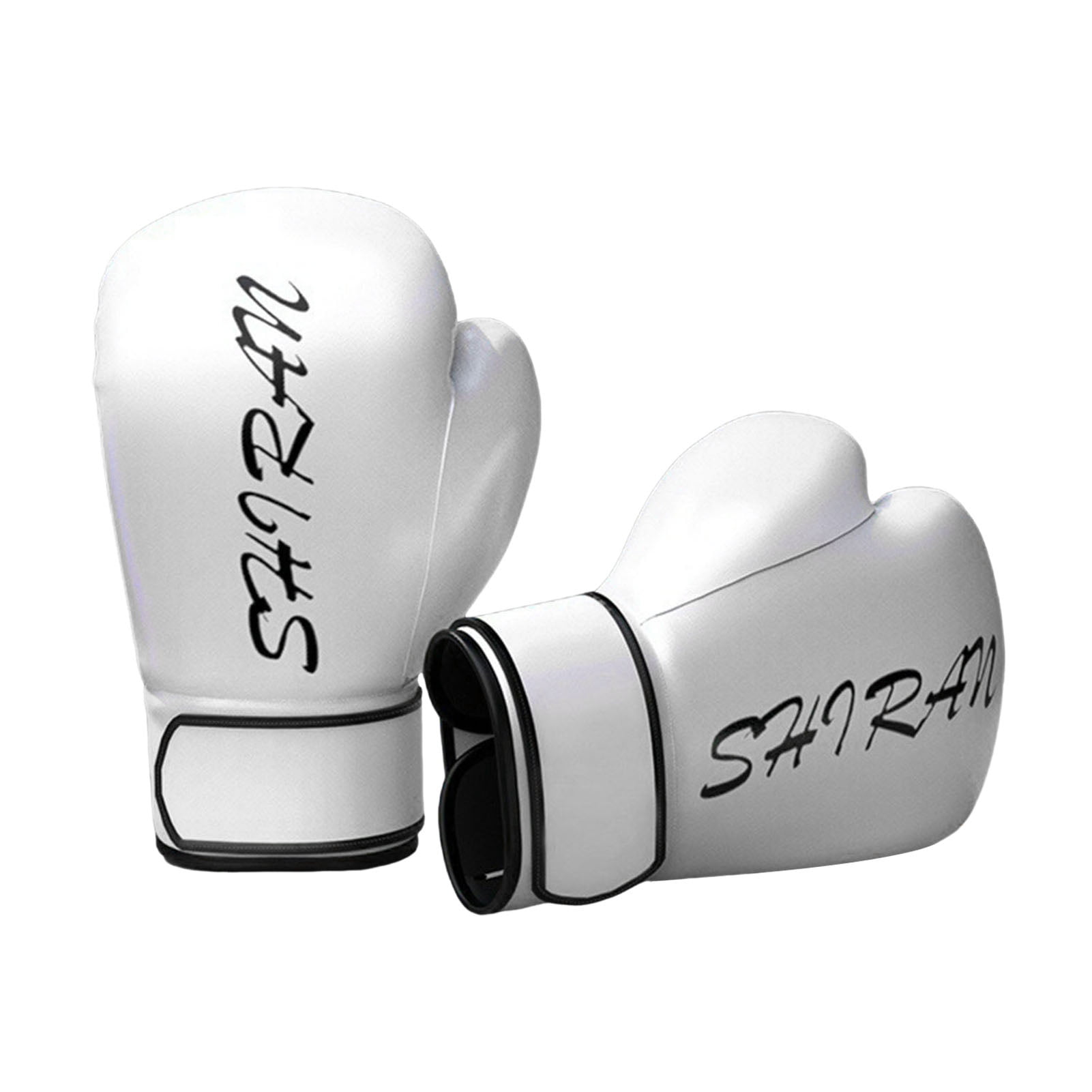 Aqyh Boxing Gloves - 1 Pair, Faux Leather, Professional Training Muay ...