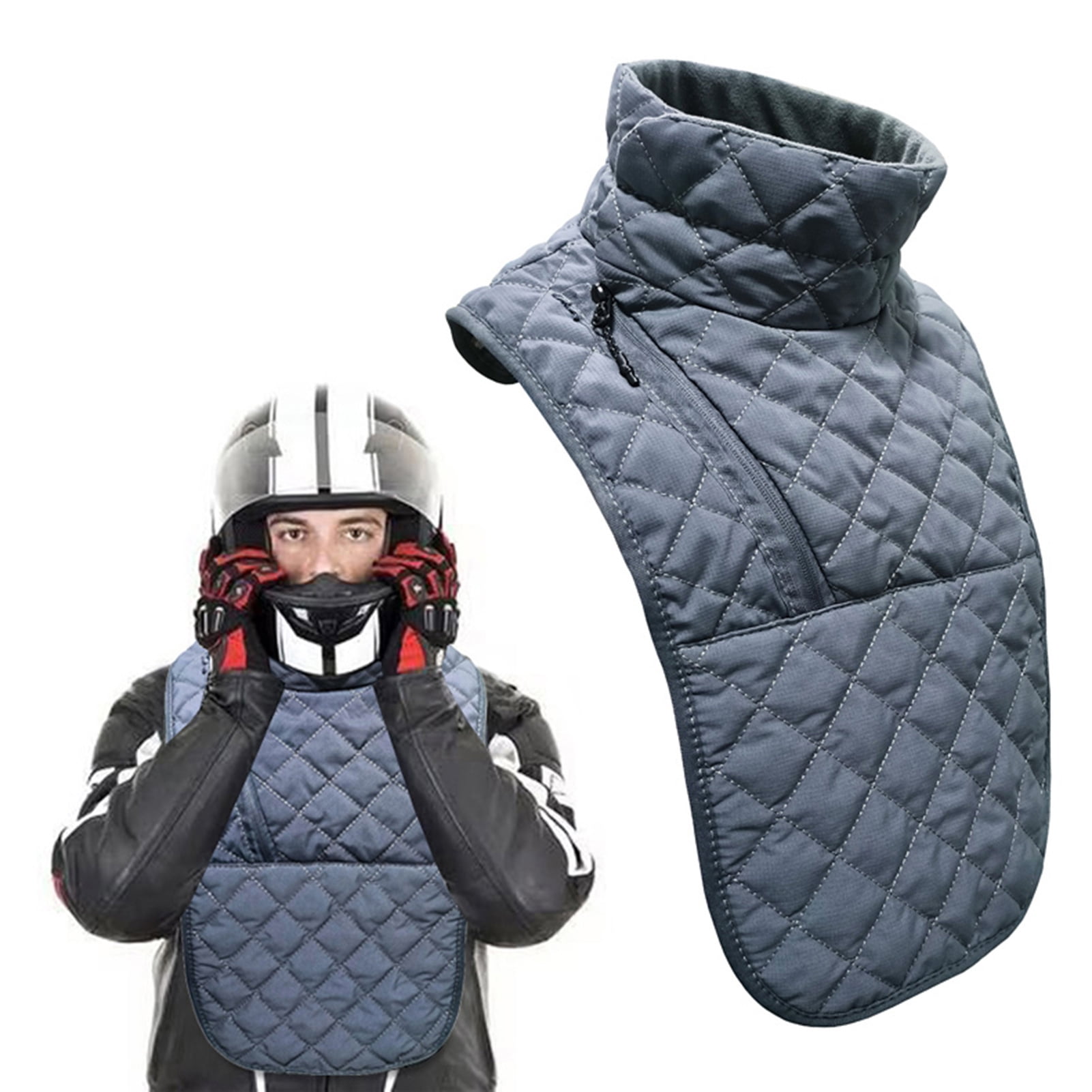 Aqyh Chest And Neck Warmer - Winter Motorcycle Neck Guard Gaiter ...