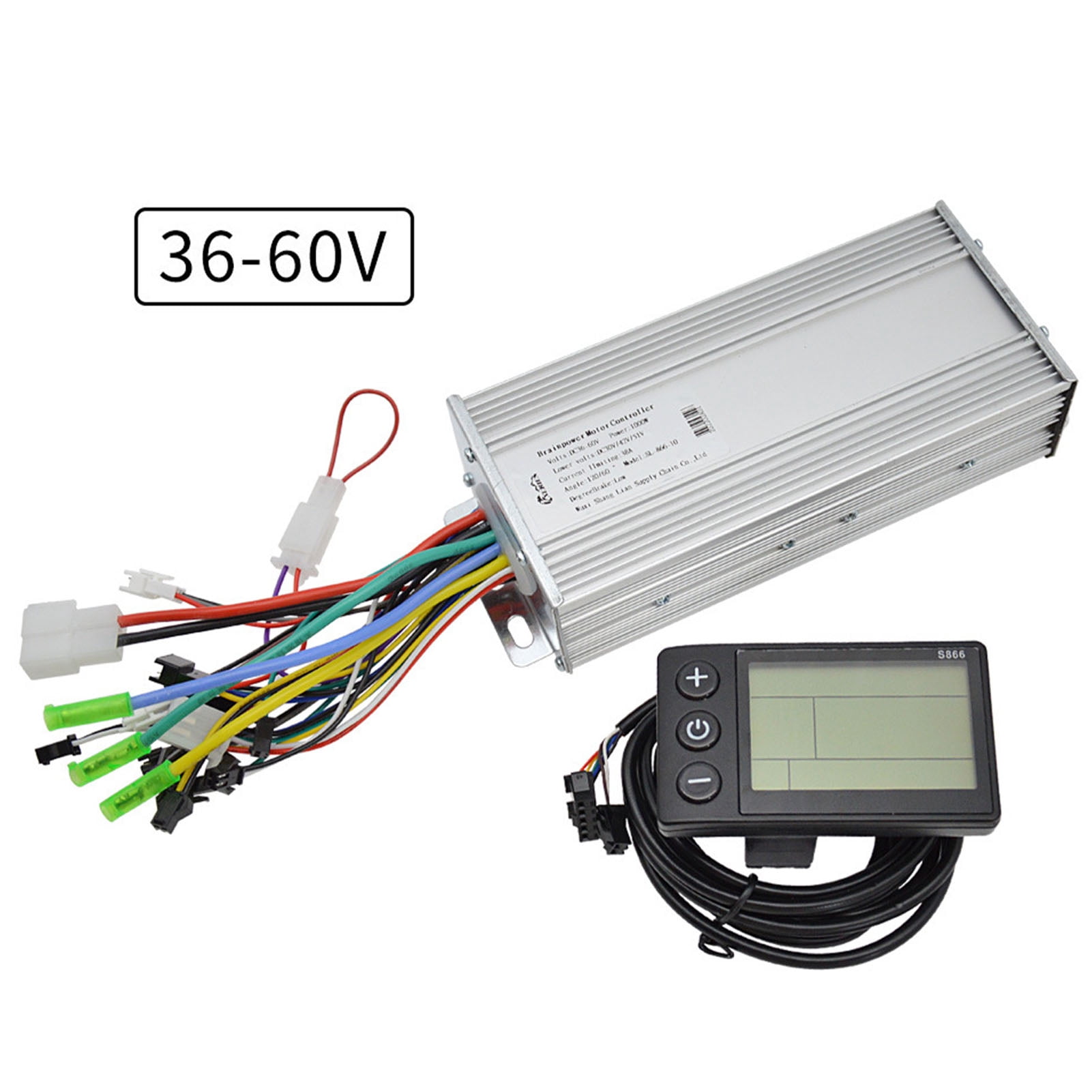 Aqyh Electric Bike Instrument Controller SL-866-10 - 1000W Instrument ...