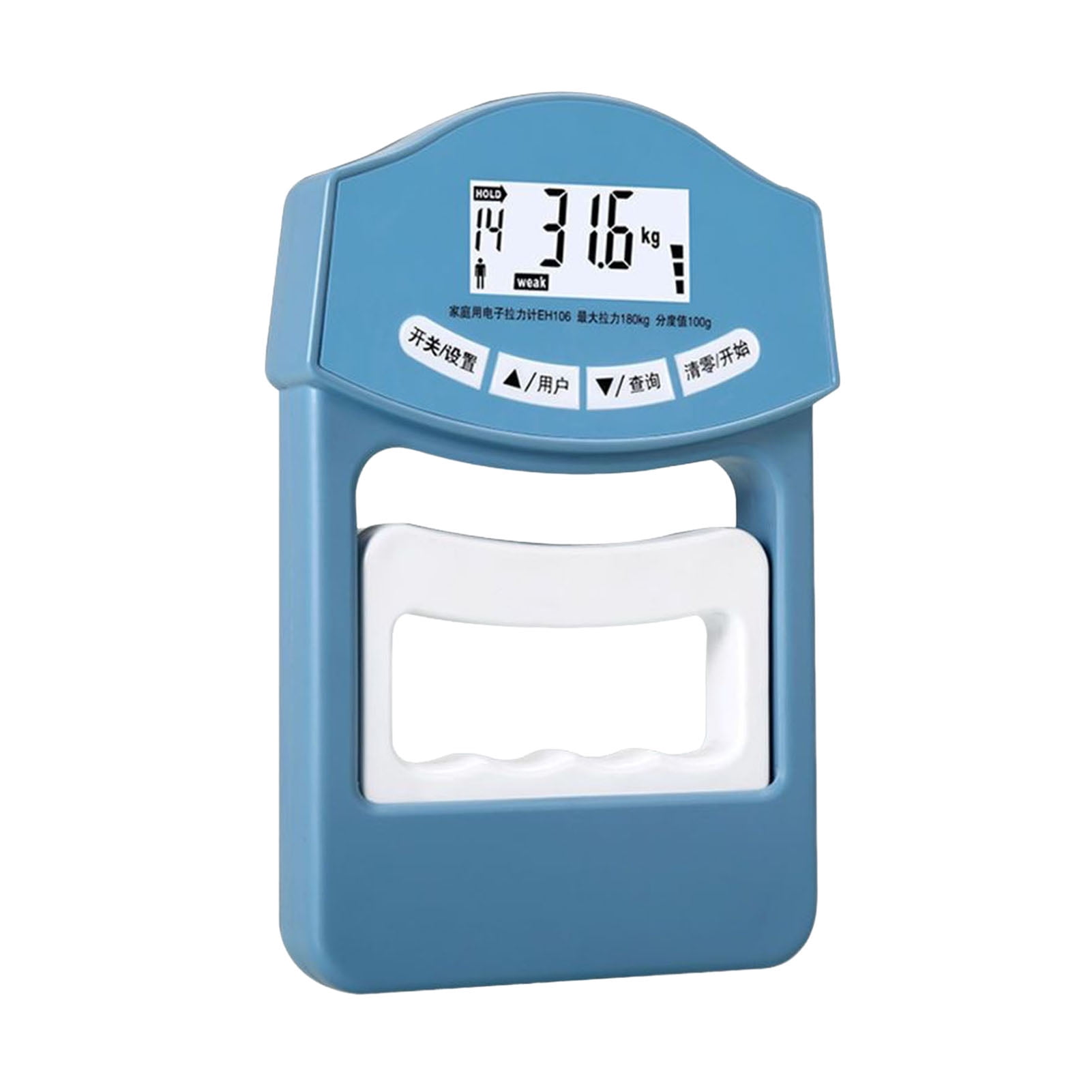 Aqyh Electric Grip Strength Tester - 396Lbs/180Kg LED Display Hand Grip ...