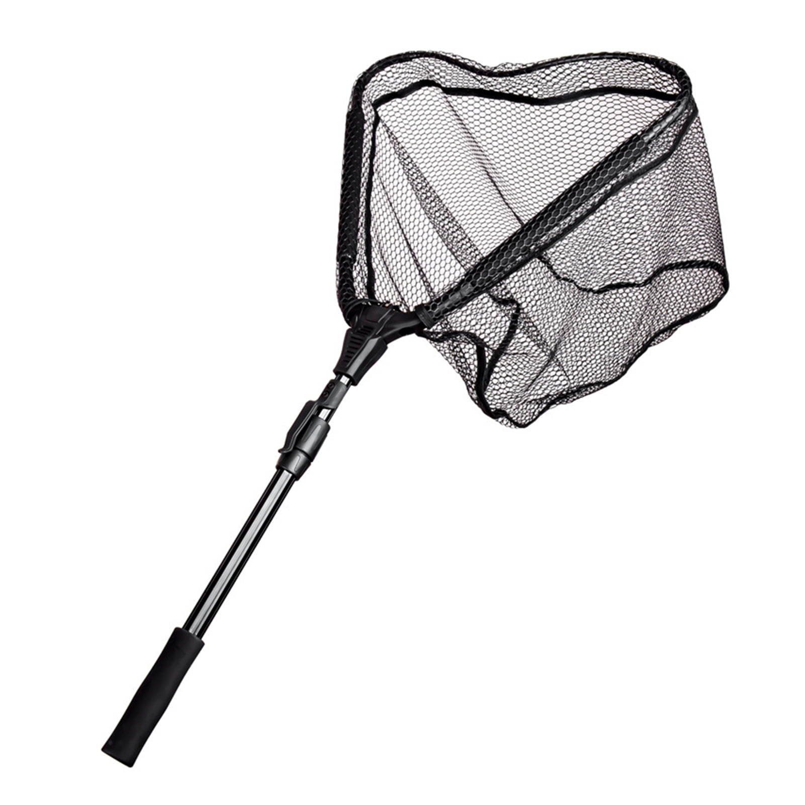 Aqyh Fishing Landing Net - Aluminum Alloy with Telescopic Handle ...