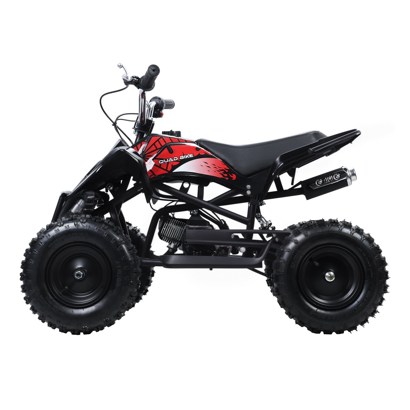 Aqyh Kids Gas ATV 4 Wheeler 49cc 2 Stroke Ride on Toy with Pull Start ...