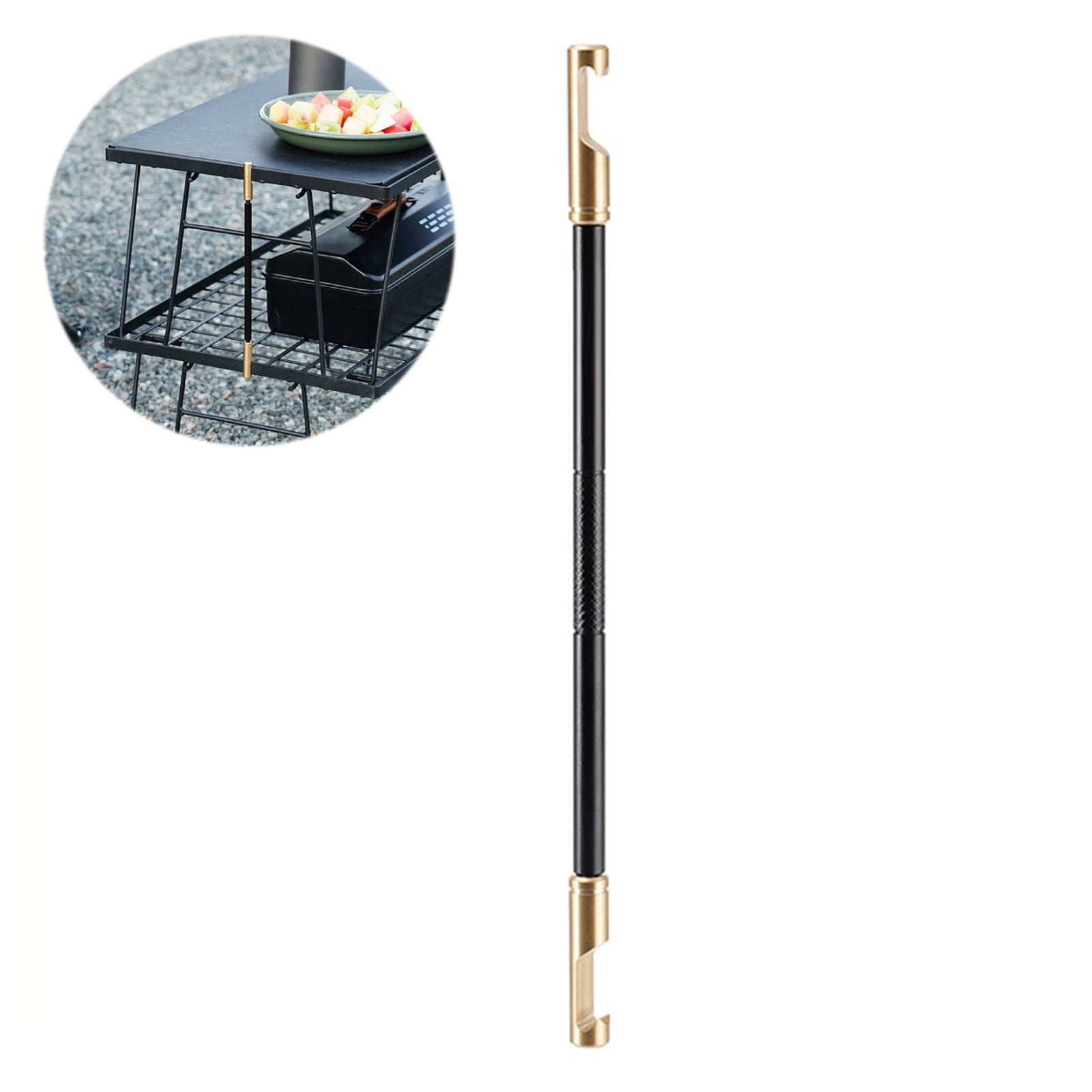 Aqyh Mesh Table Connector Rod - Heavy Duty Aluminum Alloy, Brass Ends ...