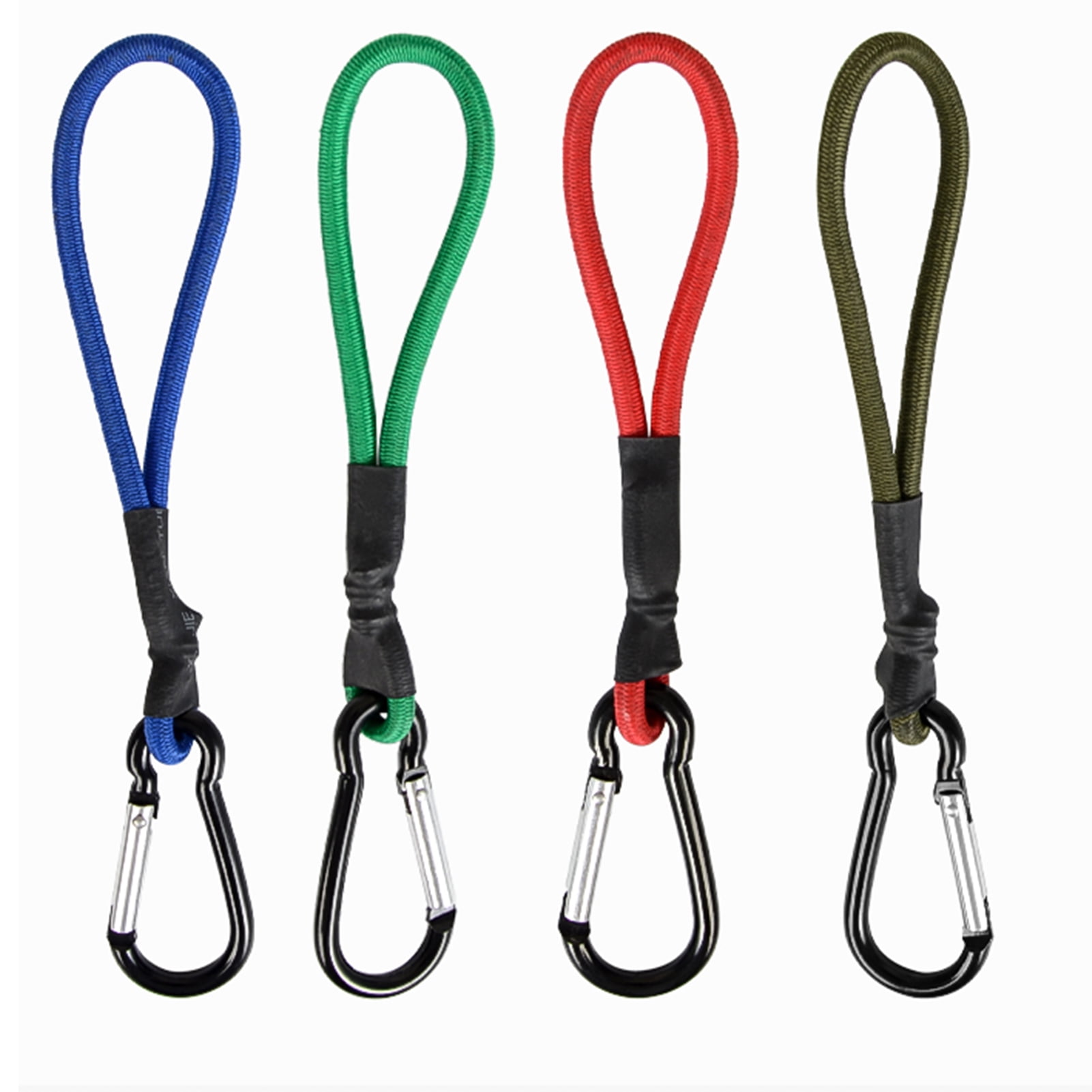 Aqyh Portable Heavy Duty Carabiner Bungee Cord with Alloy Climbing ...